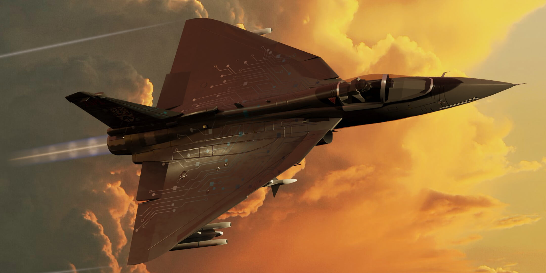 HAL Tejas 3D Render, Digital Art by NETRUNNER_pl