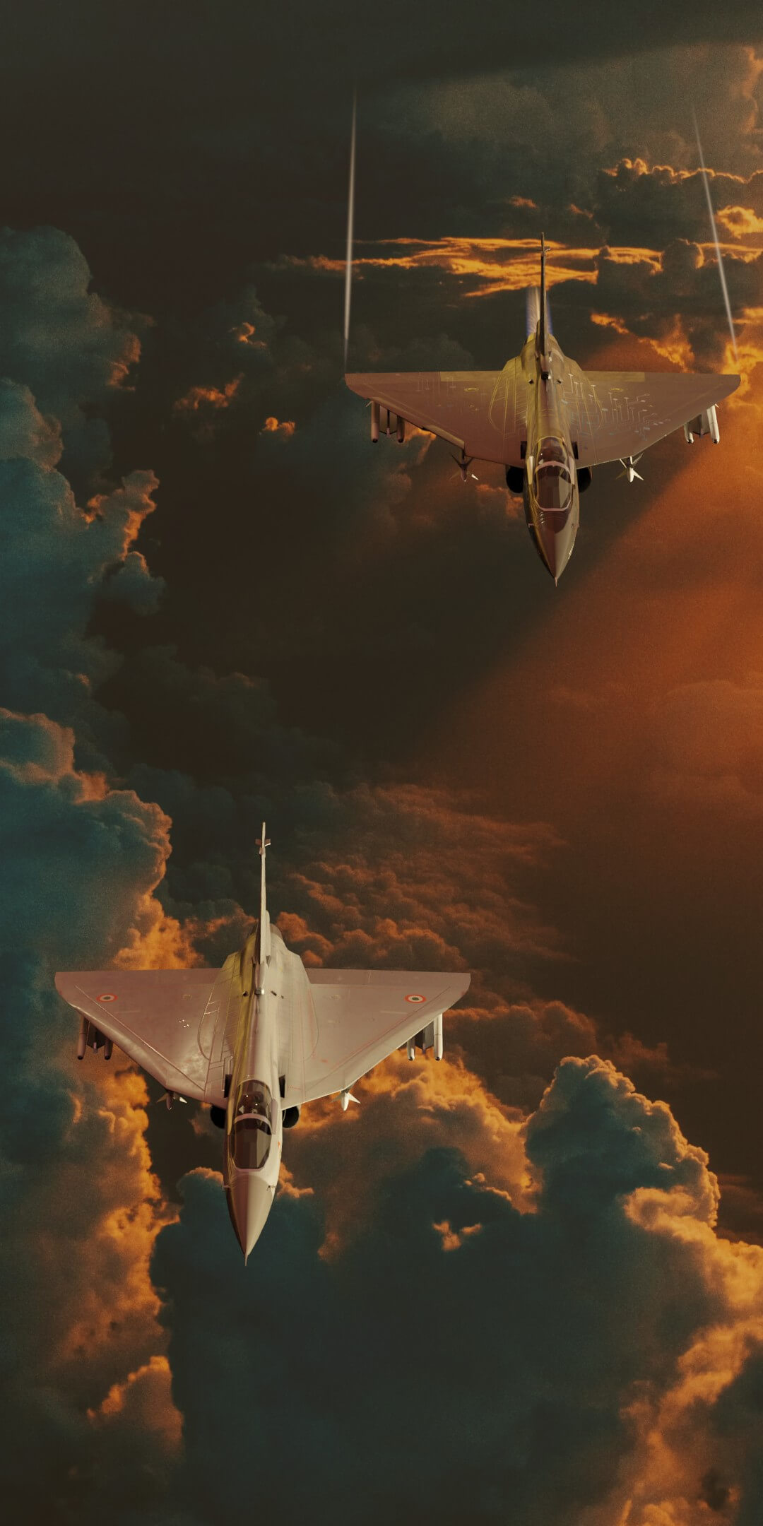 HAL Tejas 3D Render, Digital Art by NETRUNNER_pl