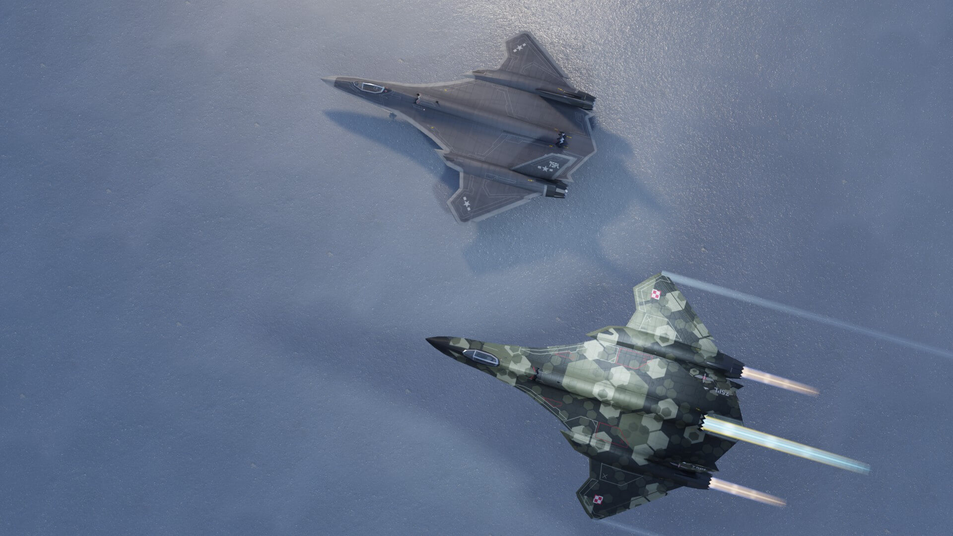 General Dynamics F-34 Lynx Concept Fighter 3D Model by NETRUNNER_pl