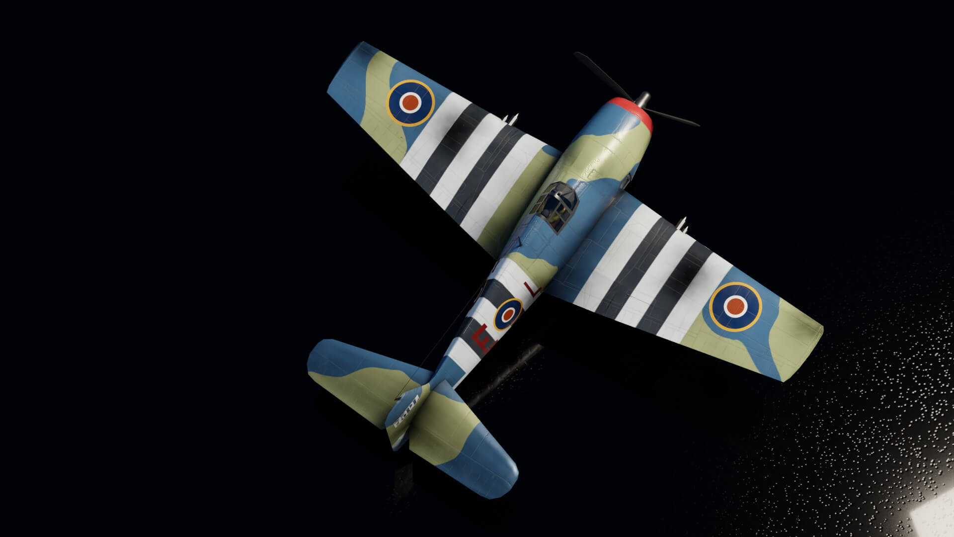 Grumman F6F Hellcat - 3D Model by NETRUNNER_pl