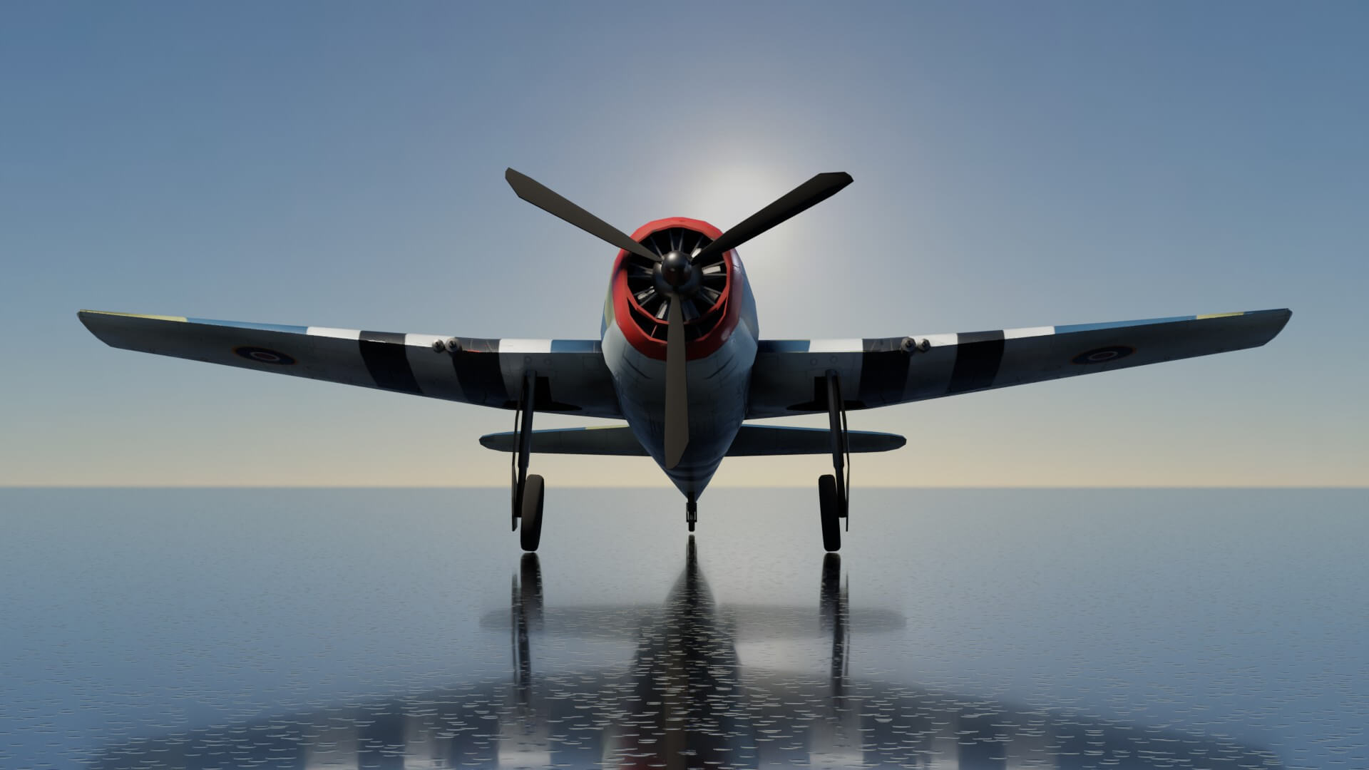 Grumman F6F Hellcat - 3D Model by NETRUNNER_pl