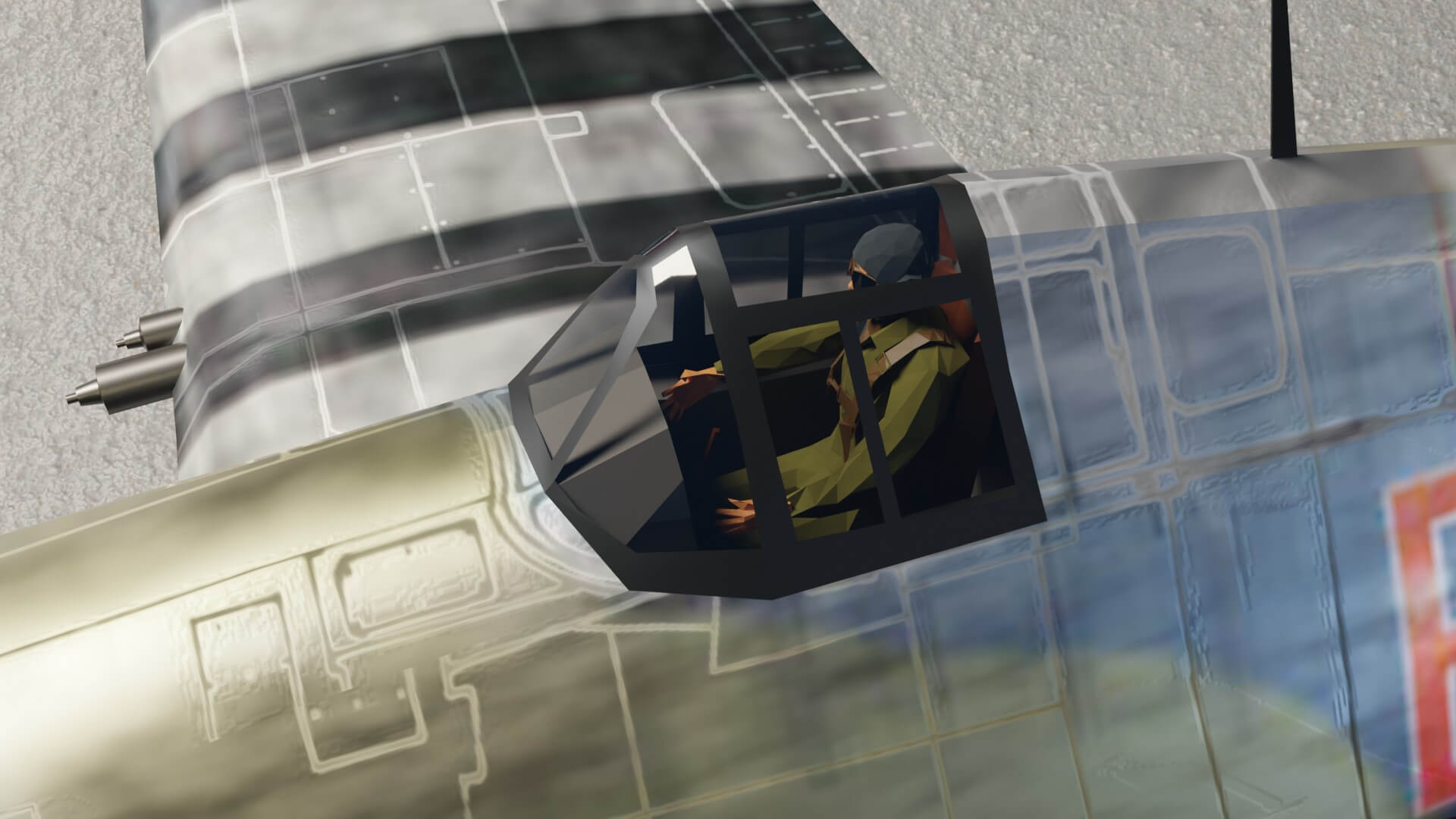 Grumman F6F Hellcat - 3D Model by NETRUNNER_pl