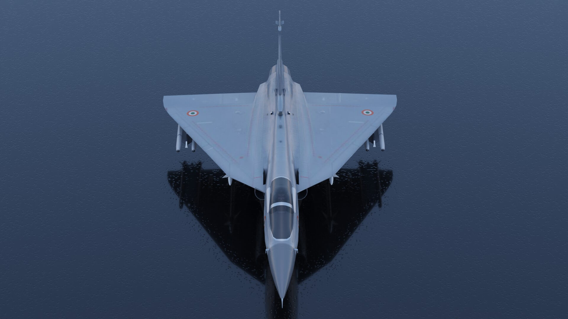 Hal Tejas fighterjet - 3D Model by NETRUNNER_pl