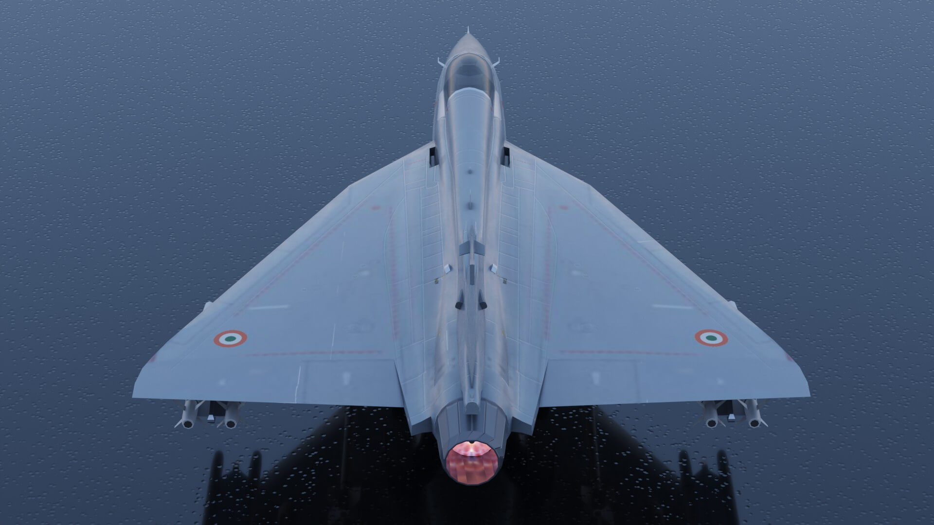 Hal Tejas fighterjet - 3D Model by NETRUNNER_pl