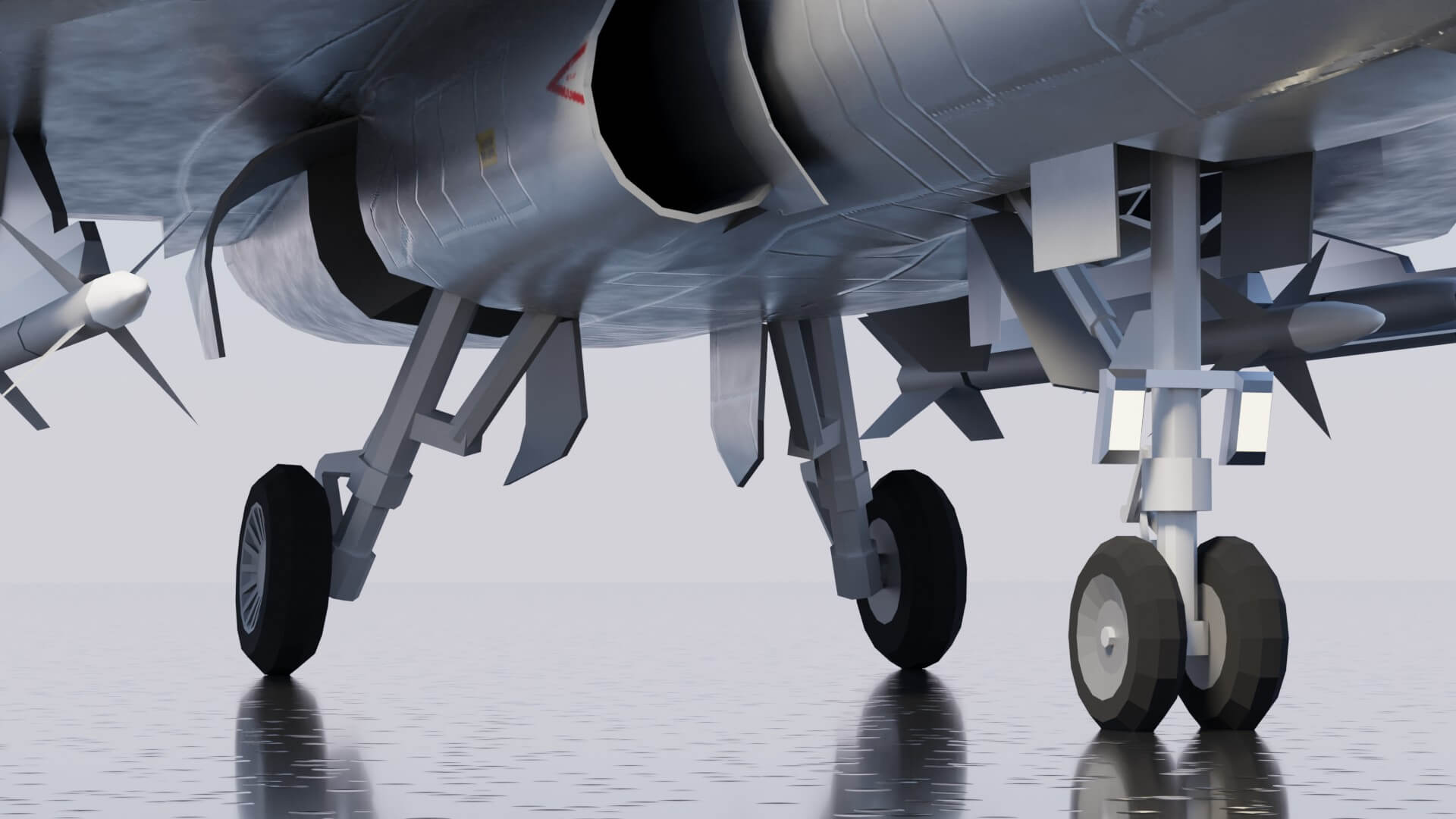 Hal Tejas fighterjet - 3D Model by NETRUNNER_pl