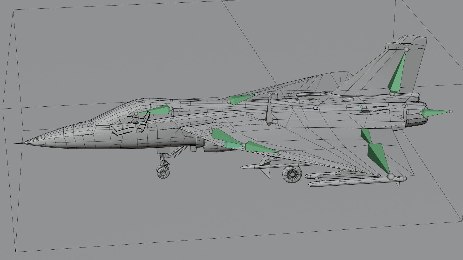 Hal Tejas fighterjet - 3D Model by NETRUNNER_pl