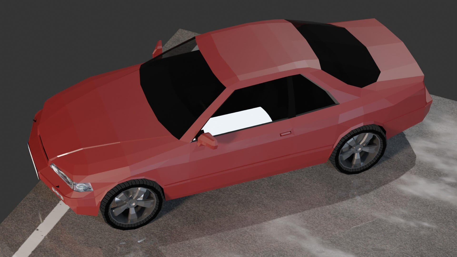 Honda Legend Coupe - Free 3D Model by NETRUNNER_pl