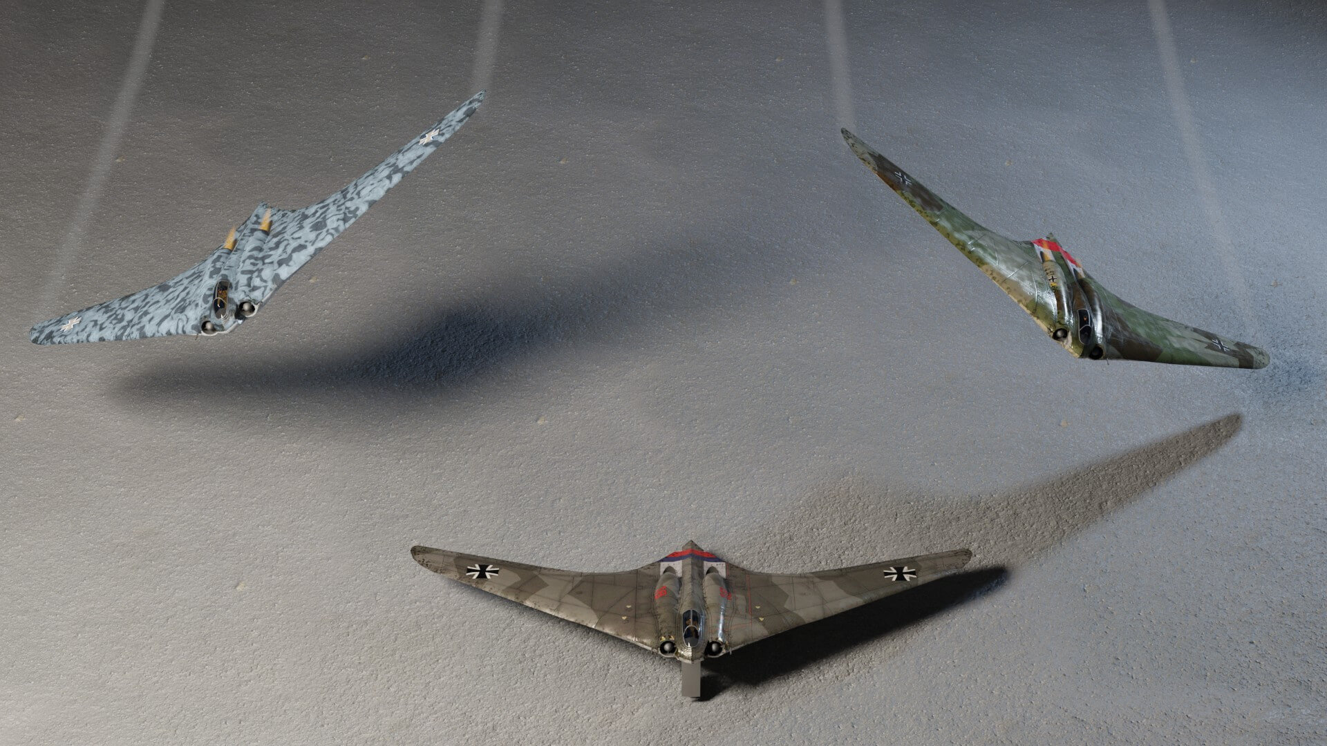 Horten Ho 229 - 3D Model by NETRUNNER_pl