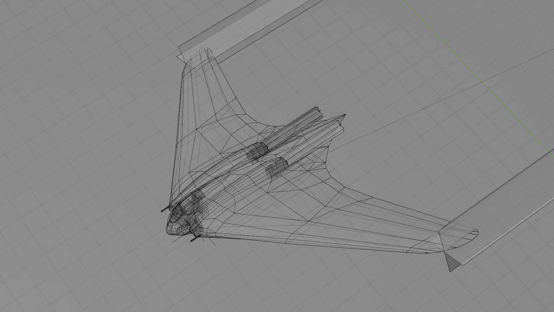 Horten Ho 229 - 3D Model by NETRUNNER_pl