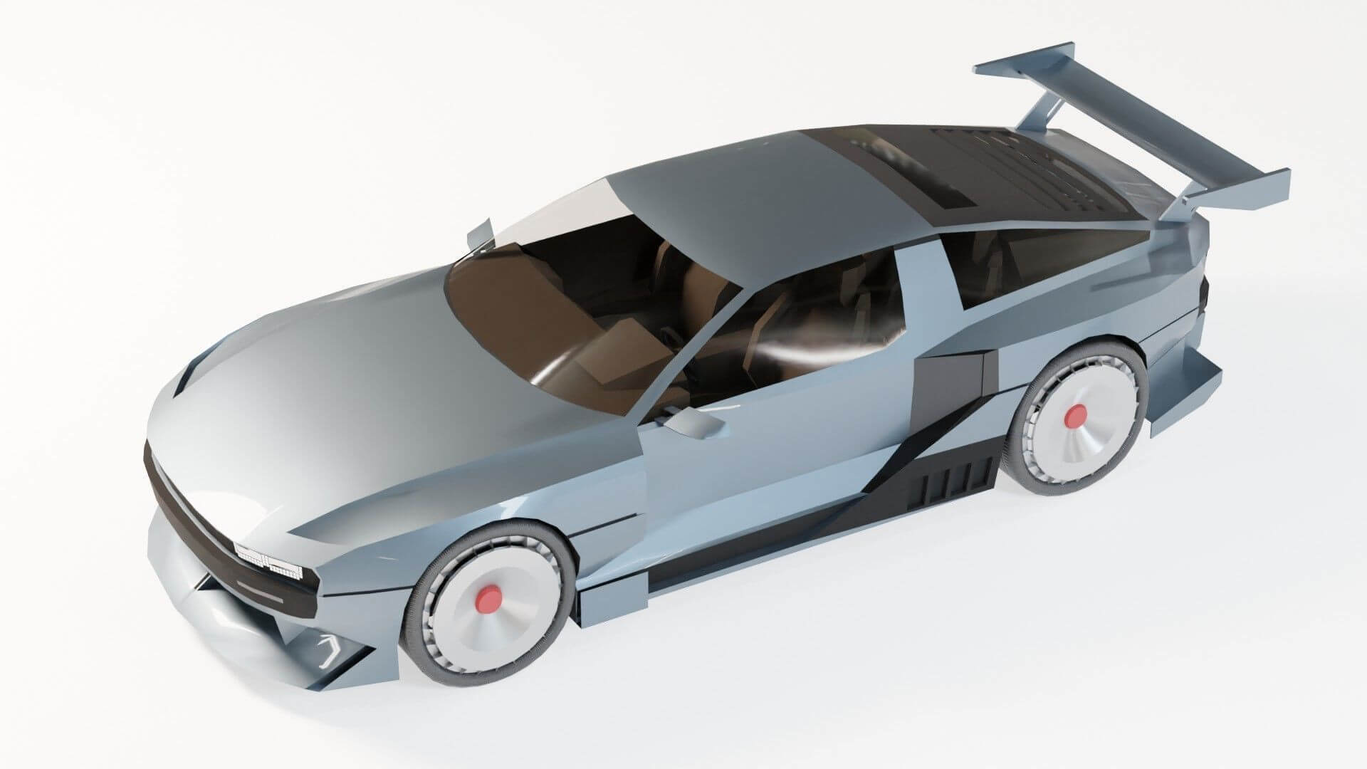 Hyundai N Vision 74 - 3D Model by NETRUNNER_pl