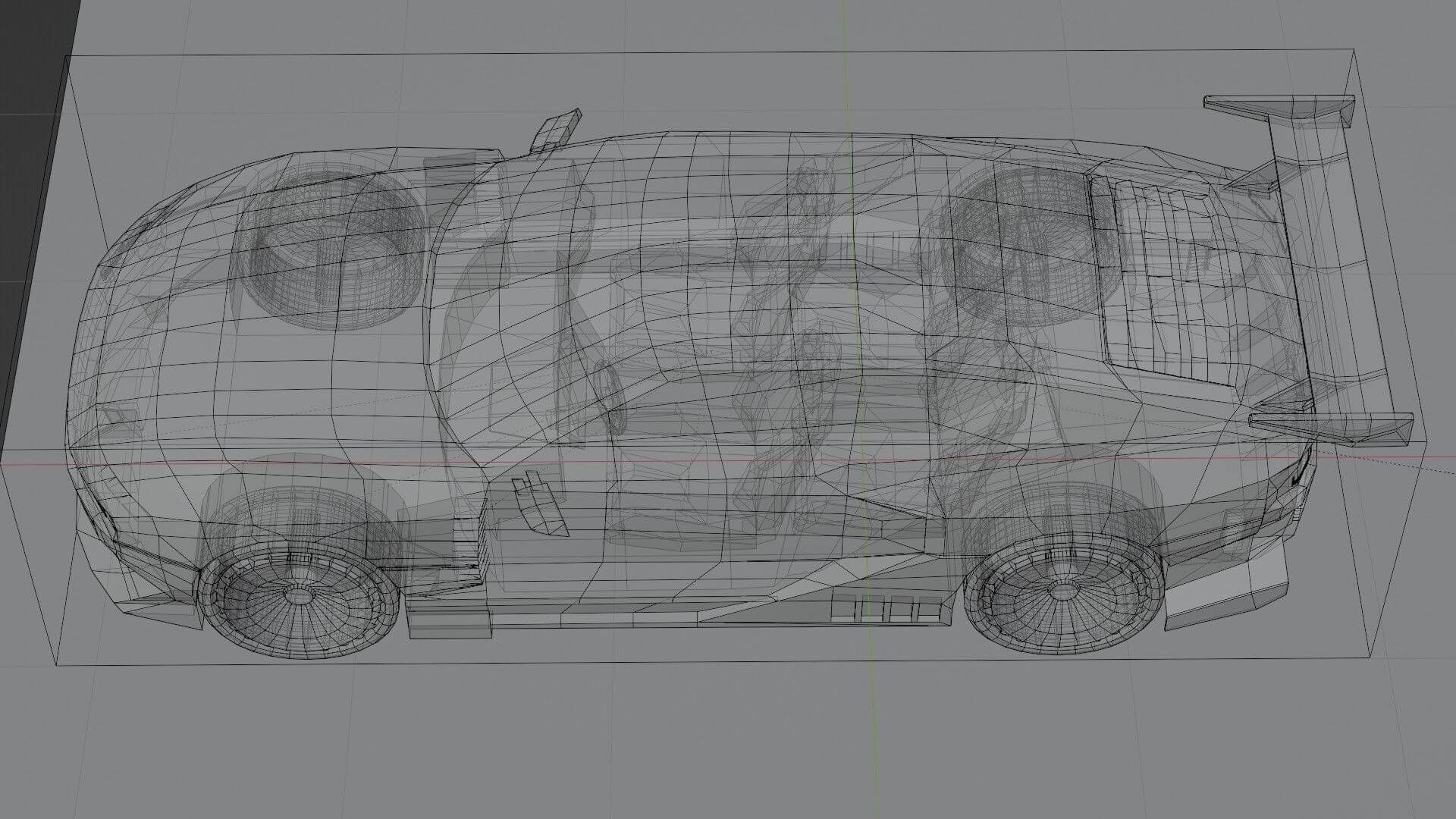 Hyundai N Vision 74 - 3D Model by NETRUNNER_pl