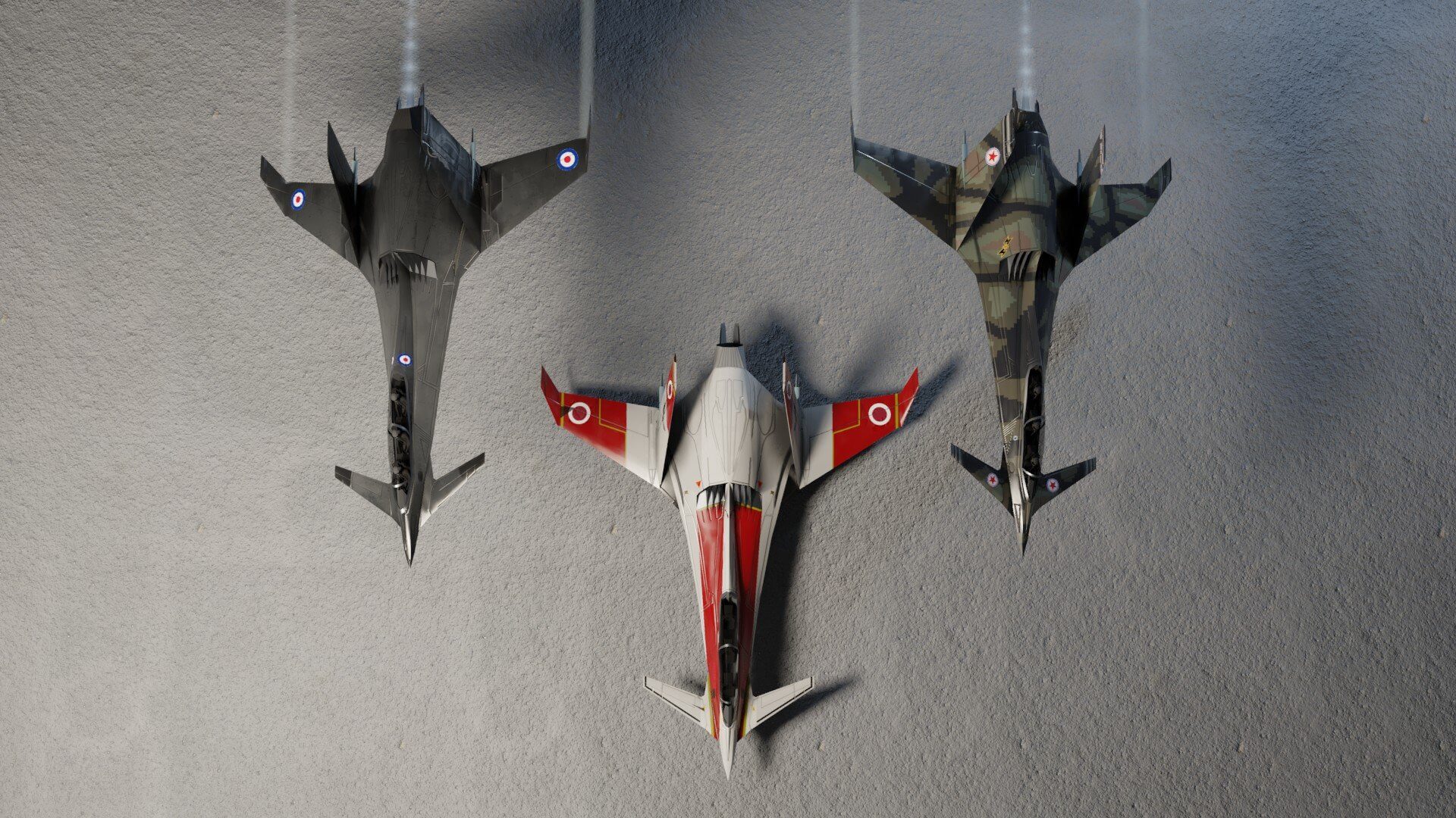 I-20 Firehawk Concept Jet Fighter 3D Model by NETRUNNER_pl