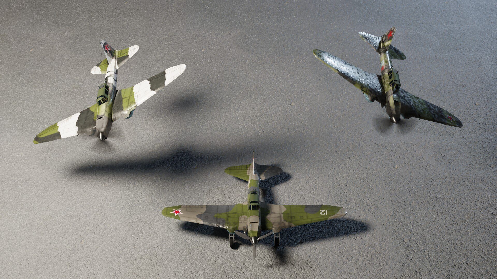 IL-2 Sturmovik WW2 Attack Plane 3D Model by NETRUNNER_pl