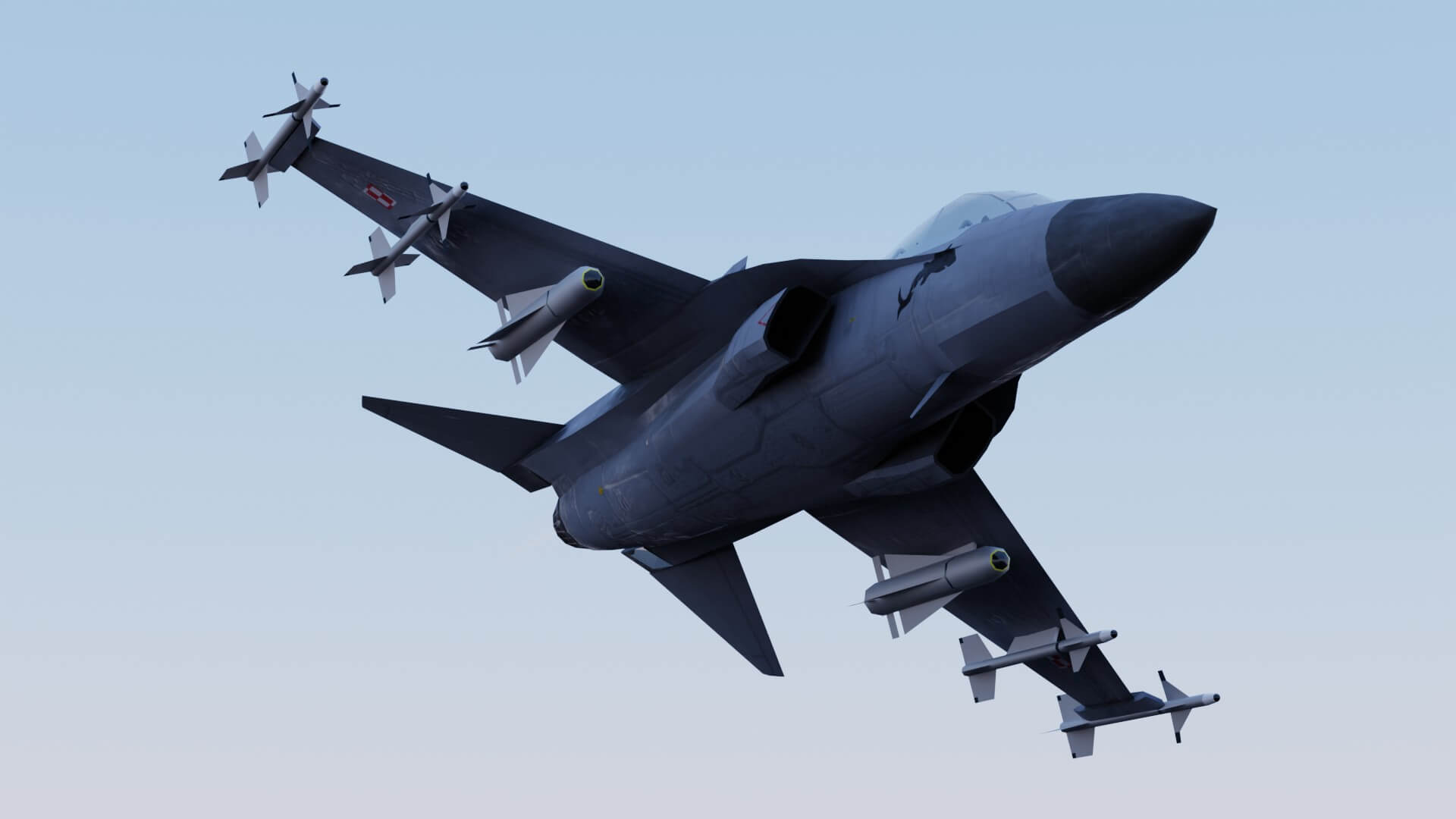 Kai FA-50 Golden Eagle 3D Model by NETRUNNER_pl