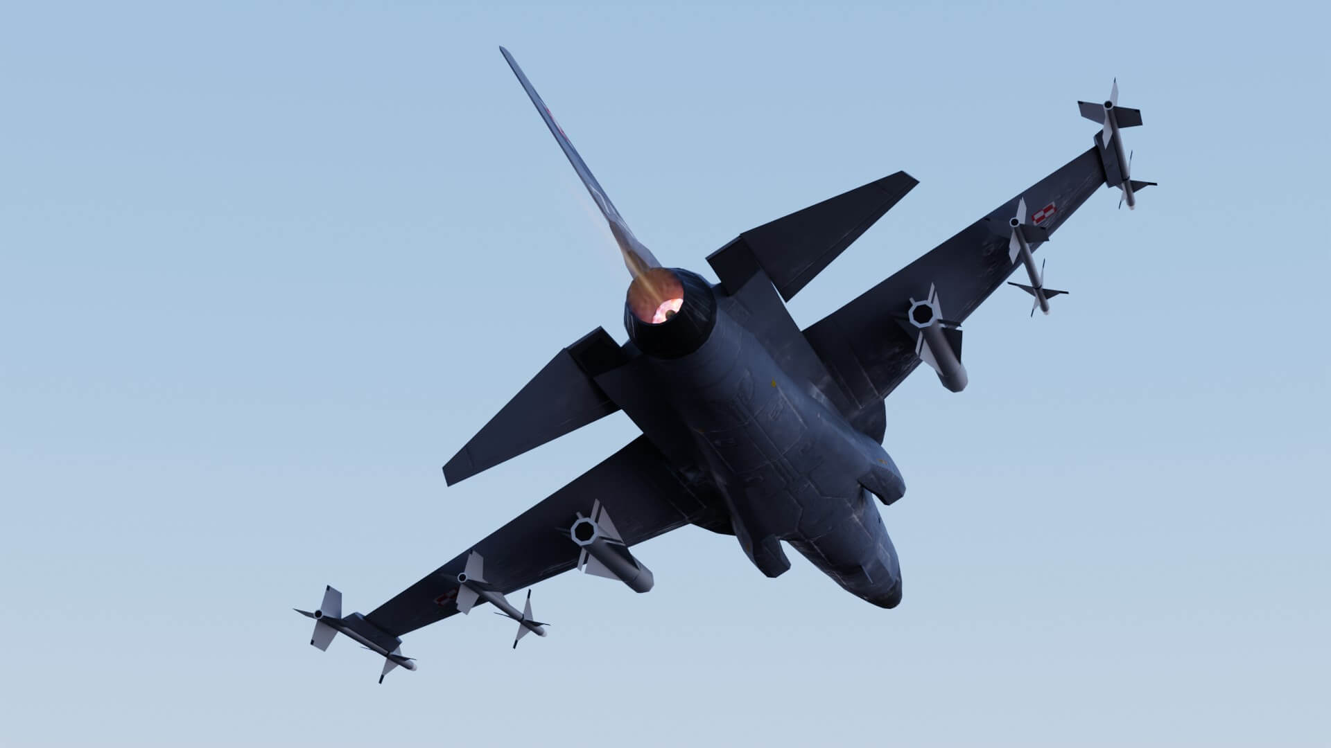 Kai FA-50 Golden Eagle 3D Model by NETRUNNER_pl