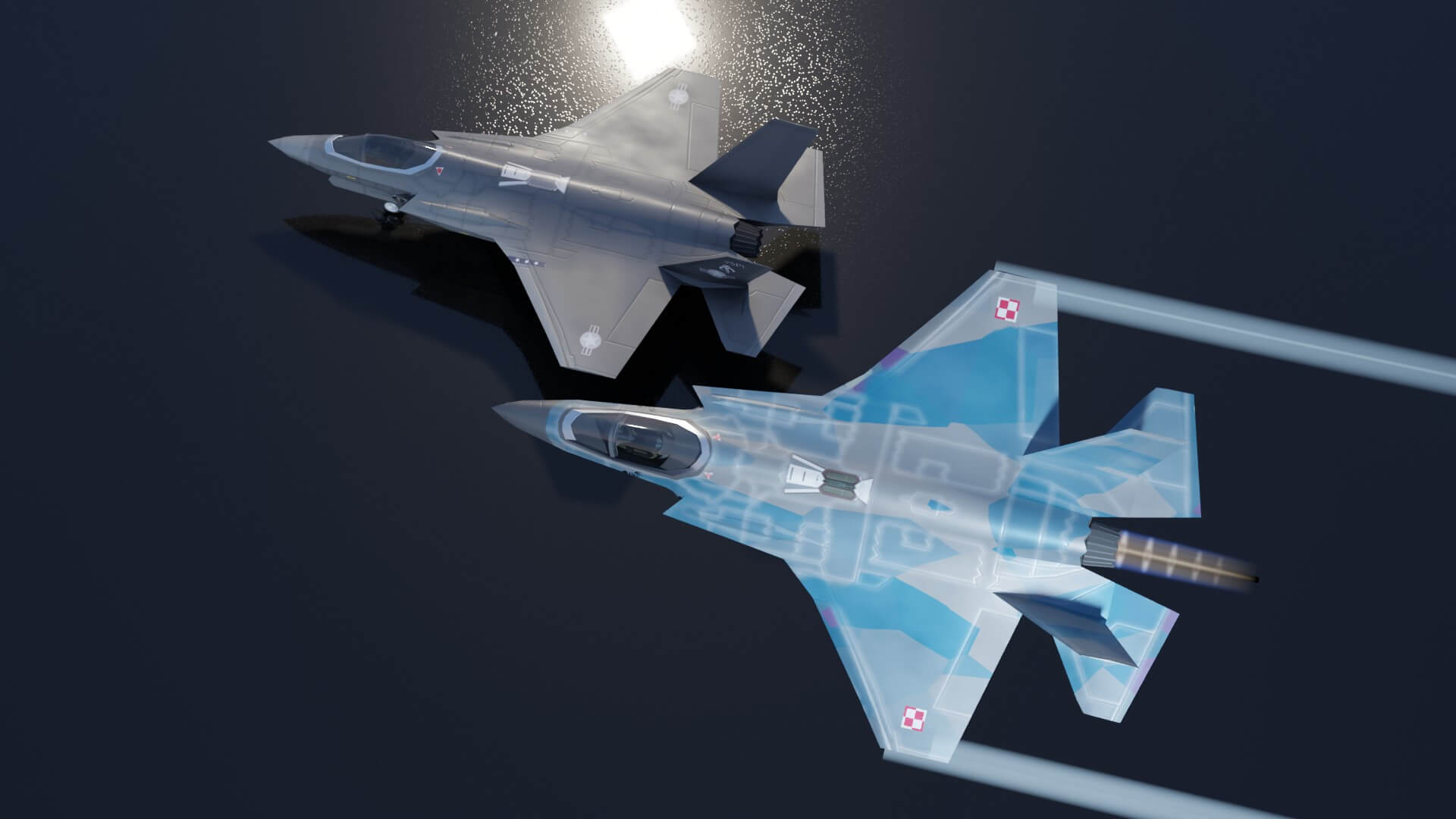 Lockheed Martin F-35 Lightning II 3D Model by NETRUNNER_pl