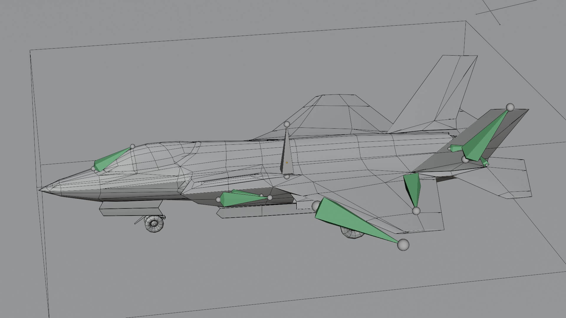 Lockheed Martin F-35 Lightning II 3D Model by NETRUNNER_pl