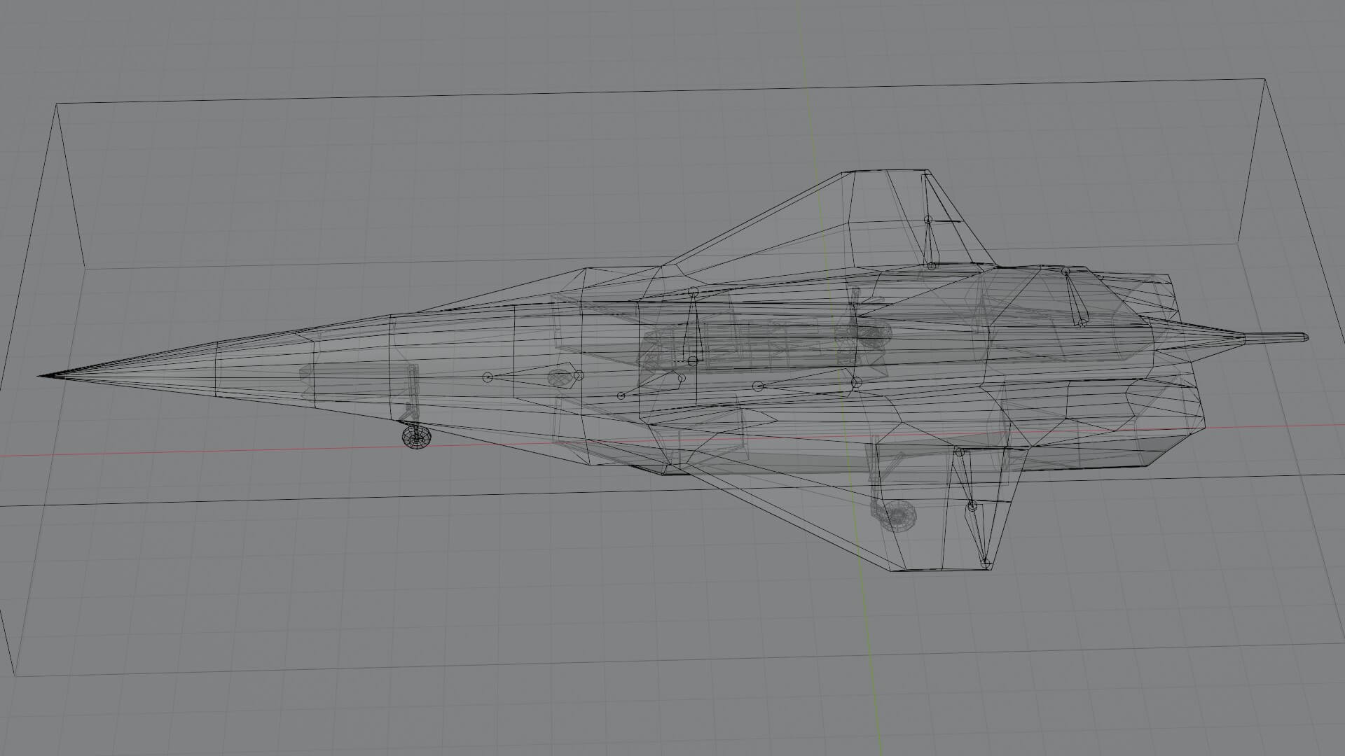 Lockheed Martin SR-72 Son of Blackbird 3D Model by NETRUNNER_pl