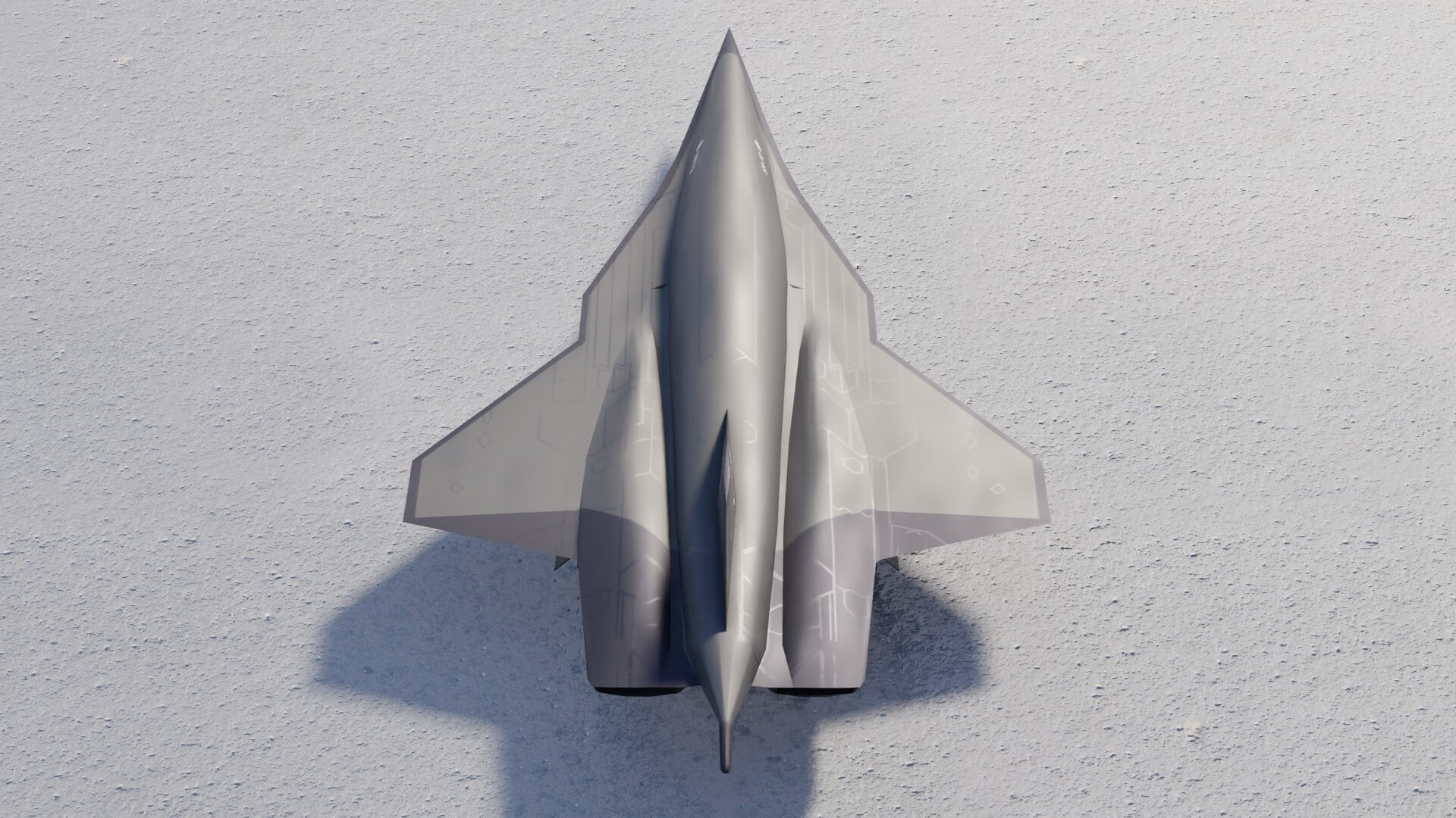 Lockheed Martin SR-72 Son of Blackbird 3D Model by NETRUNNER_pl