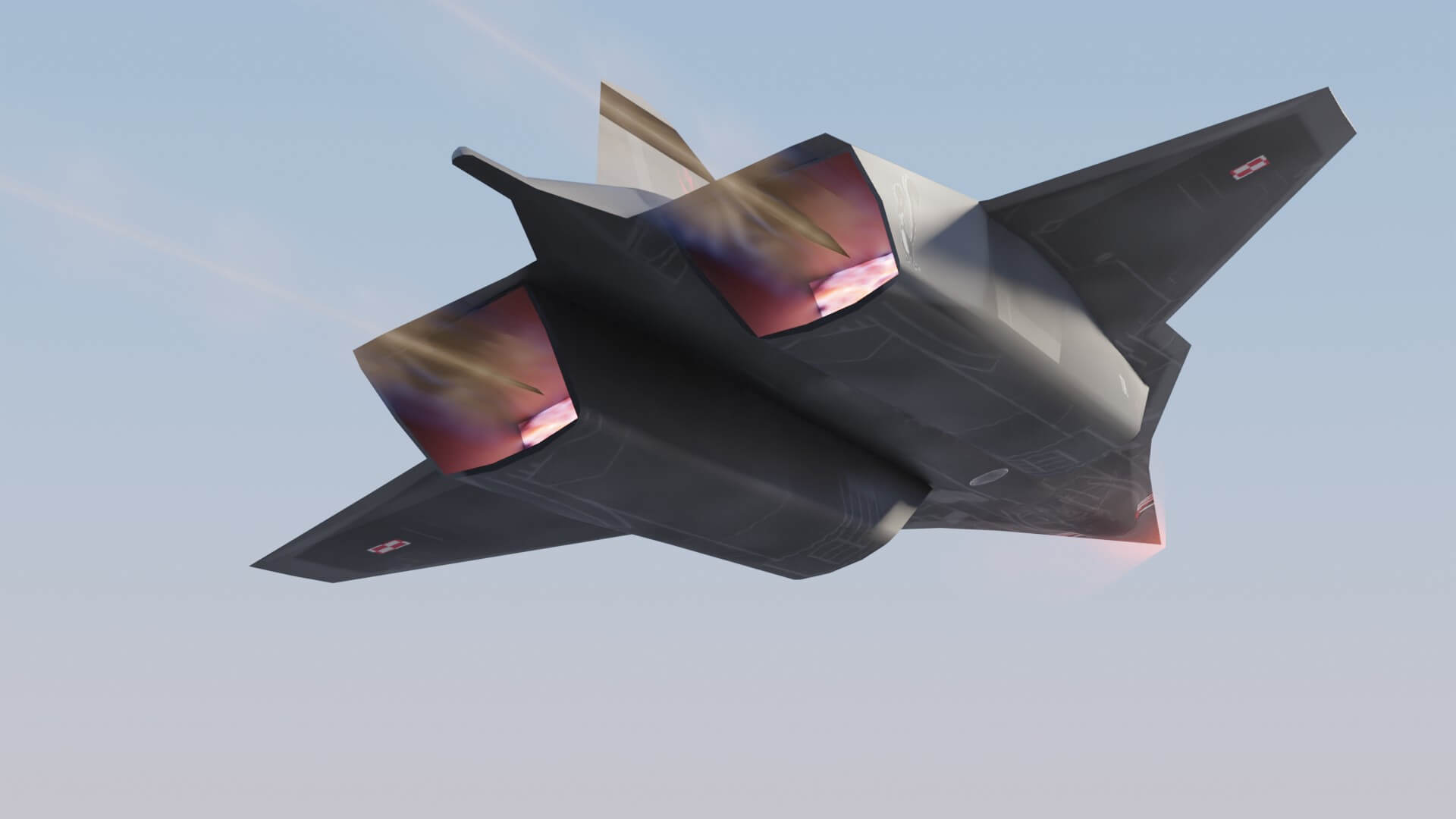 Lockheed Martin SR-72 Son of Blackbird 3D Model by NETRUNNER_pl