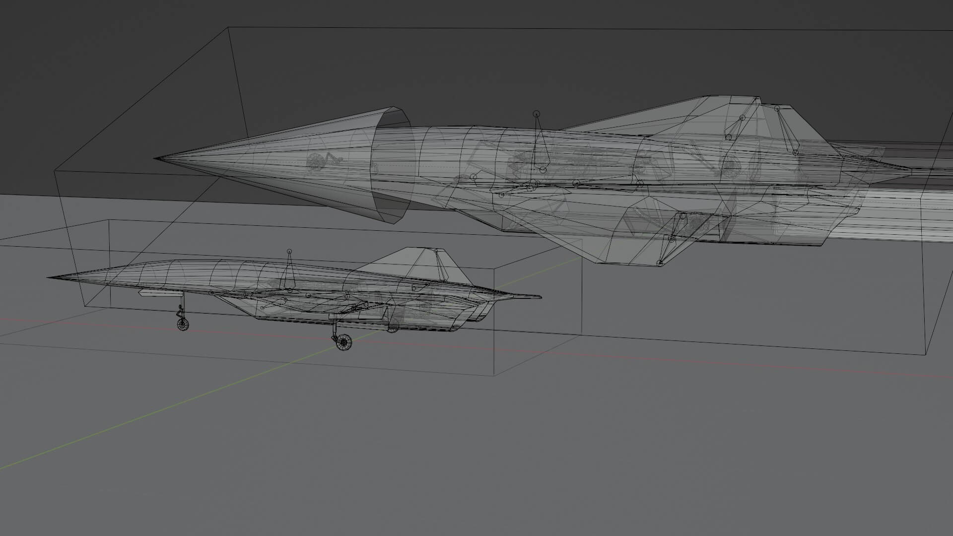 Lockheed Martin SR-72 Son of Blackbird 3D Model by NETRUNNER_pl
