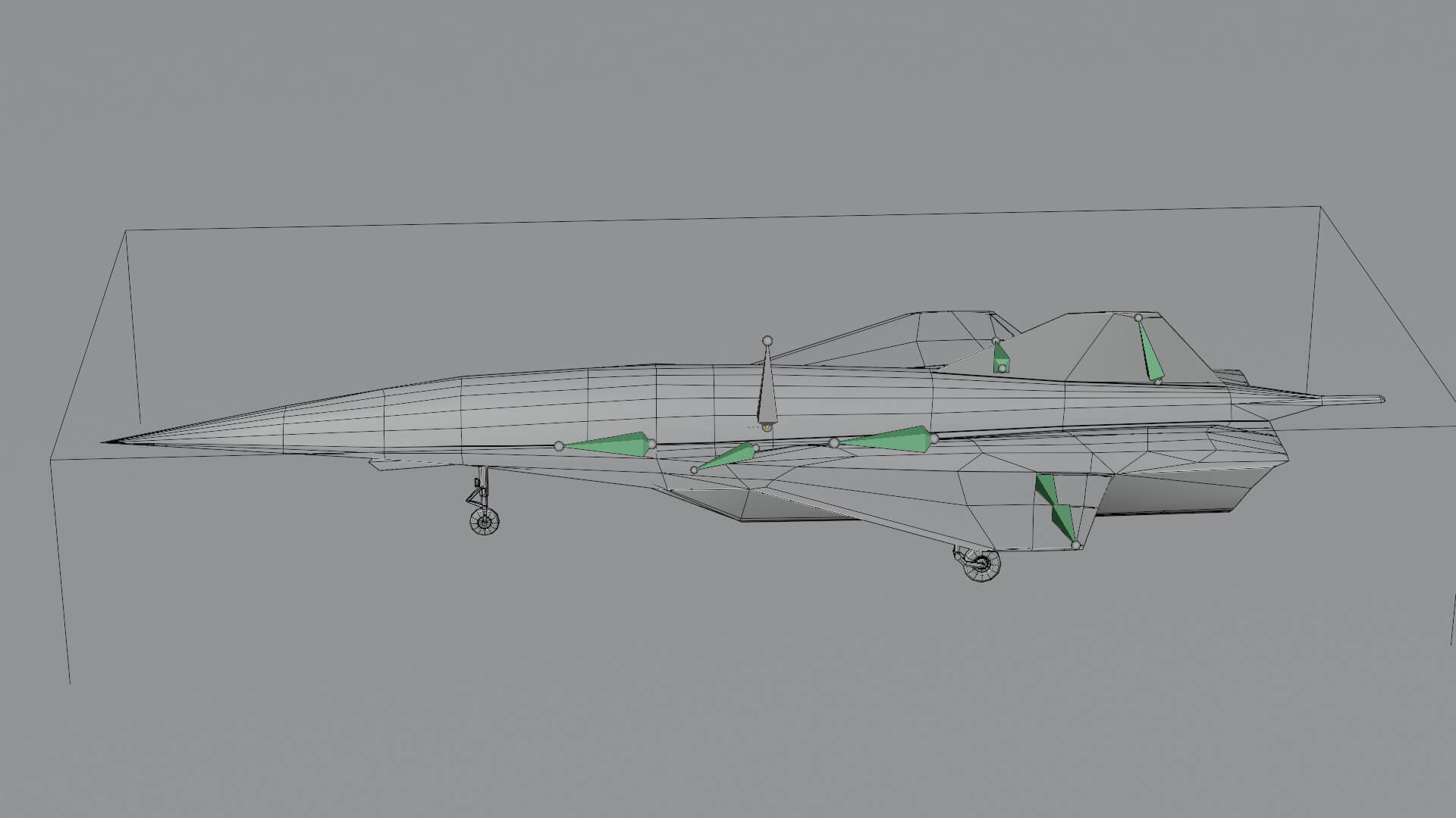 Lockheed Martin SR-72 Son of Blackbird 3D Model by NETRUNNER_pl