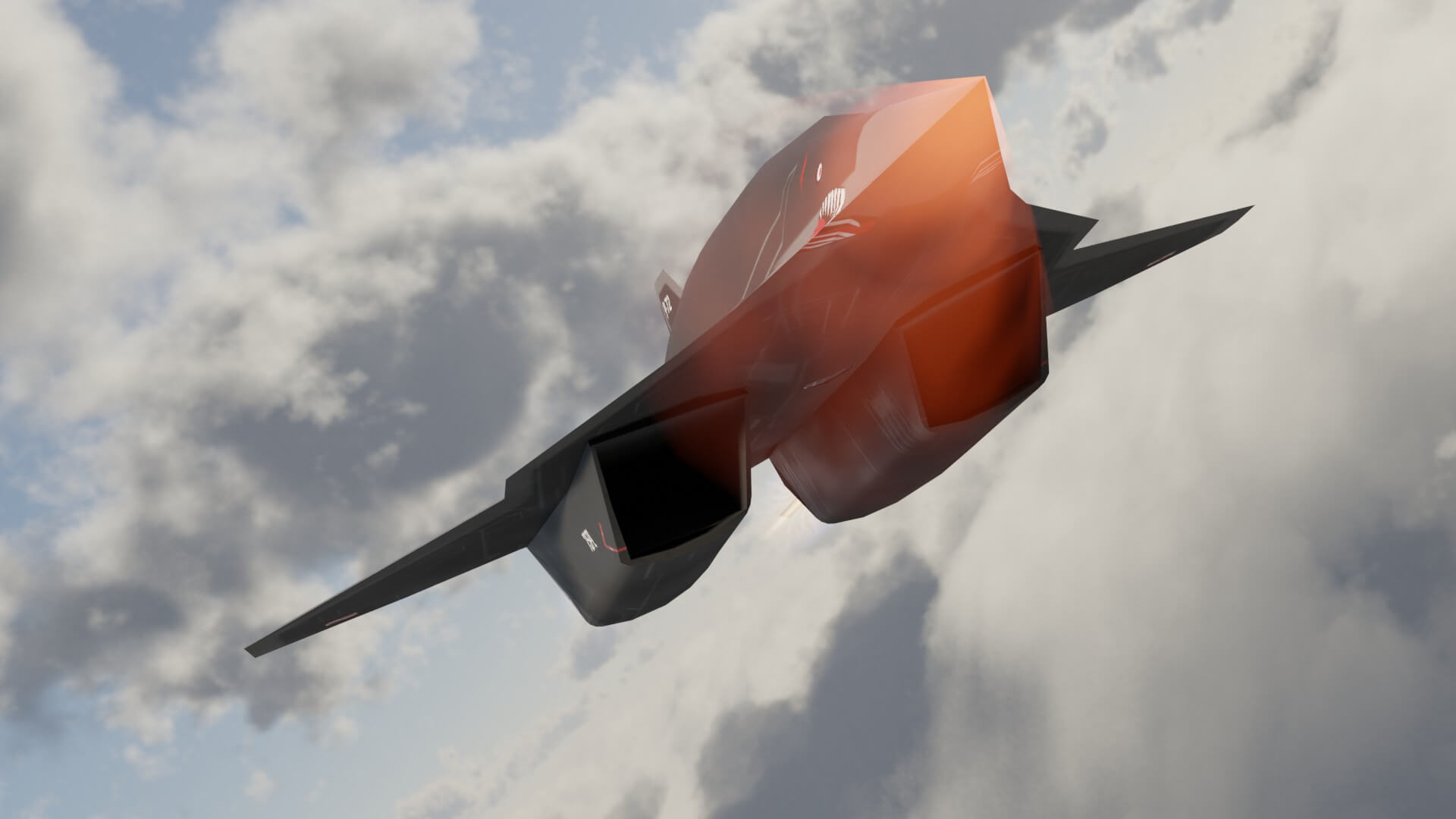 Lockheed Martin SR-72 Son of Blackbird 3D Model by NETRUNNER_pl