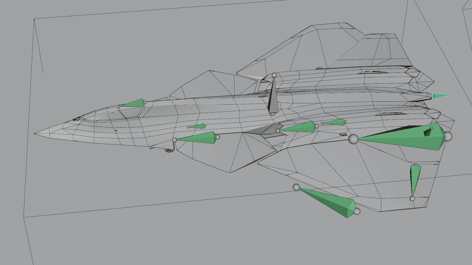 Lockheed Ngad Prime Concept Fighter - 3D Model by NETRUNNER_pl