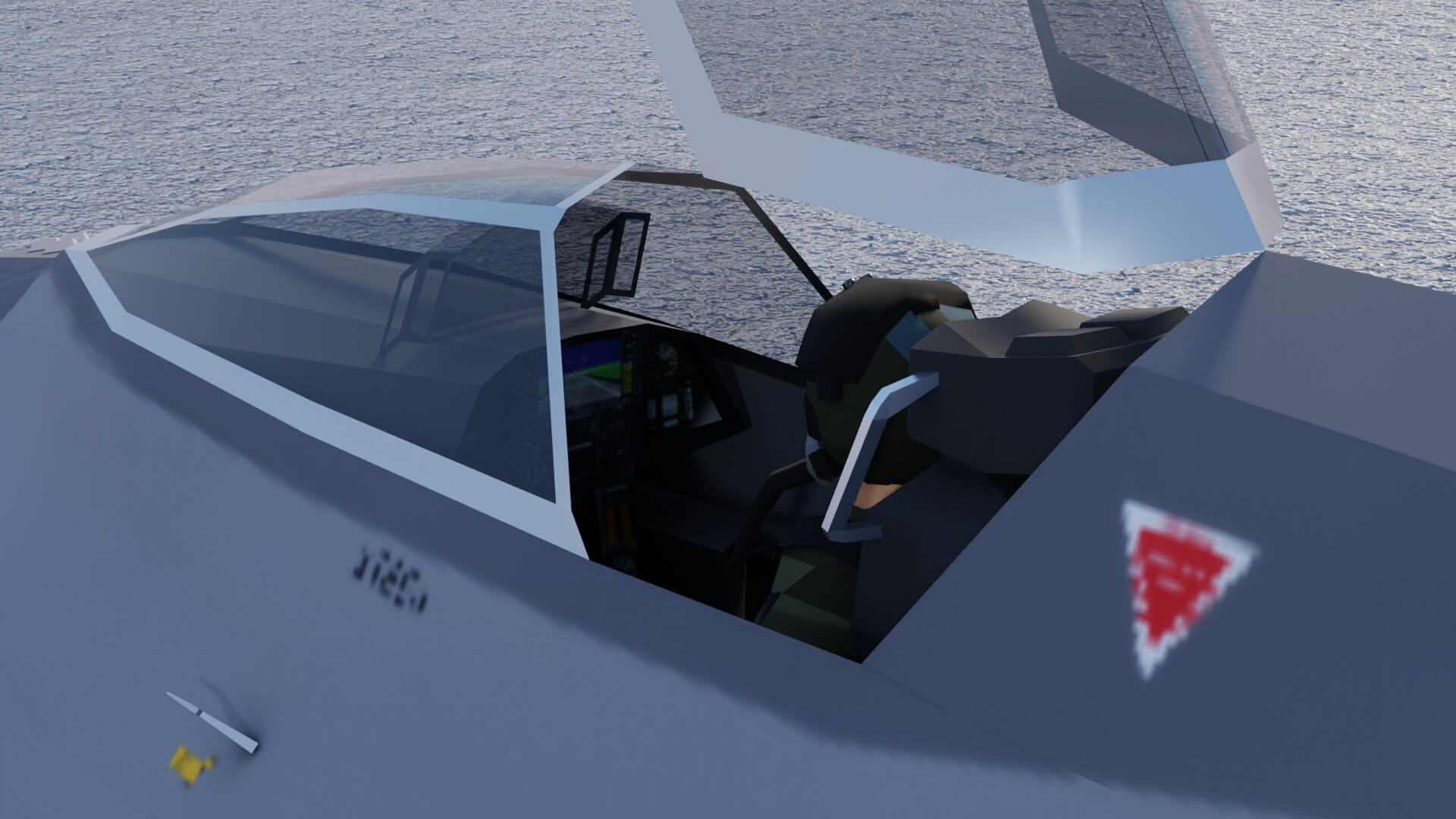 Lockheed Ngad Prime Concept Fighter - 3D Model by NETRUNNER_pl