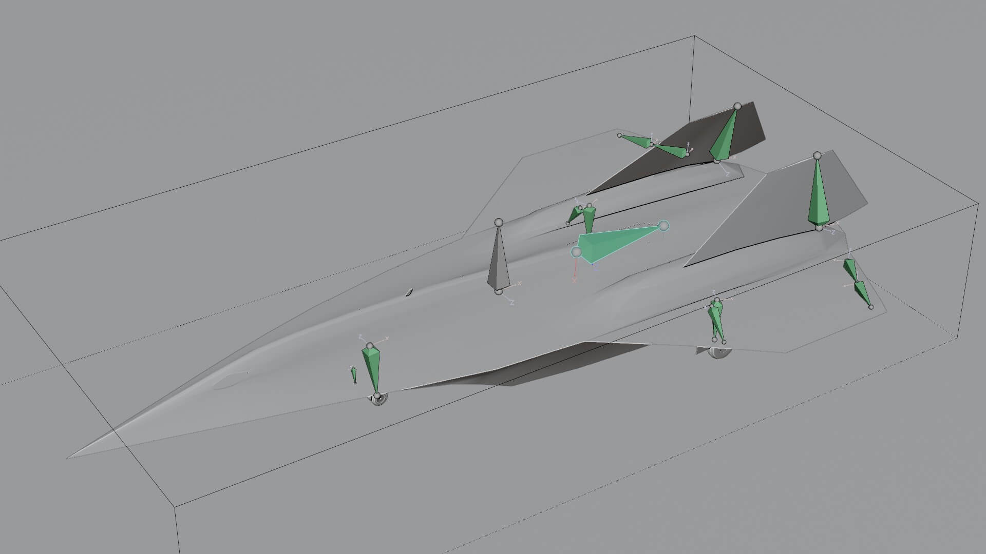 Lockheed SR-72 Darkstar 3D Model by NETRUNNER_pl