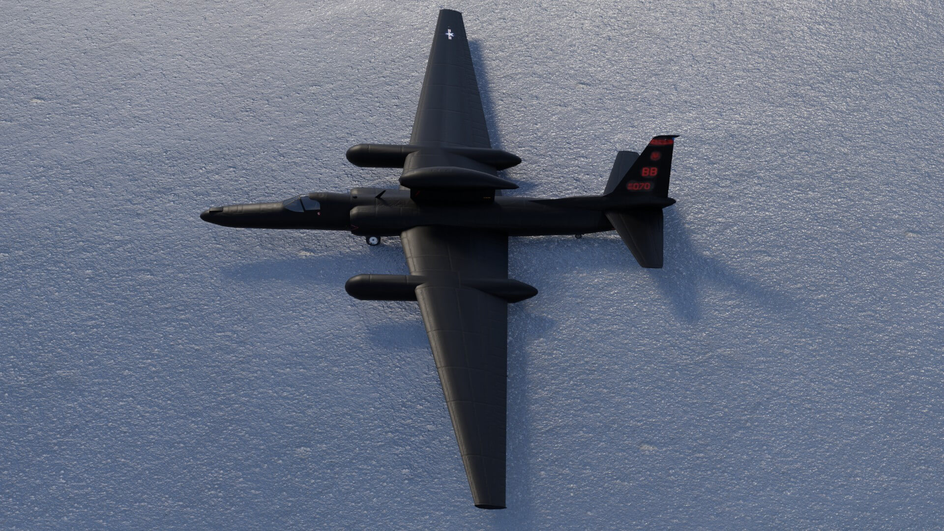 Lockheed U-2S Dragon Lady 3D Model by NETRUNNER_pl