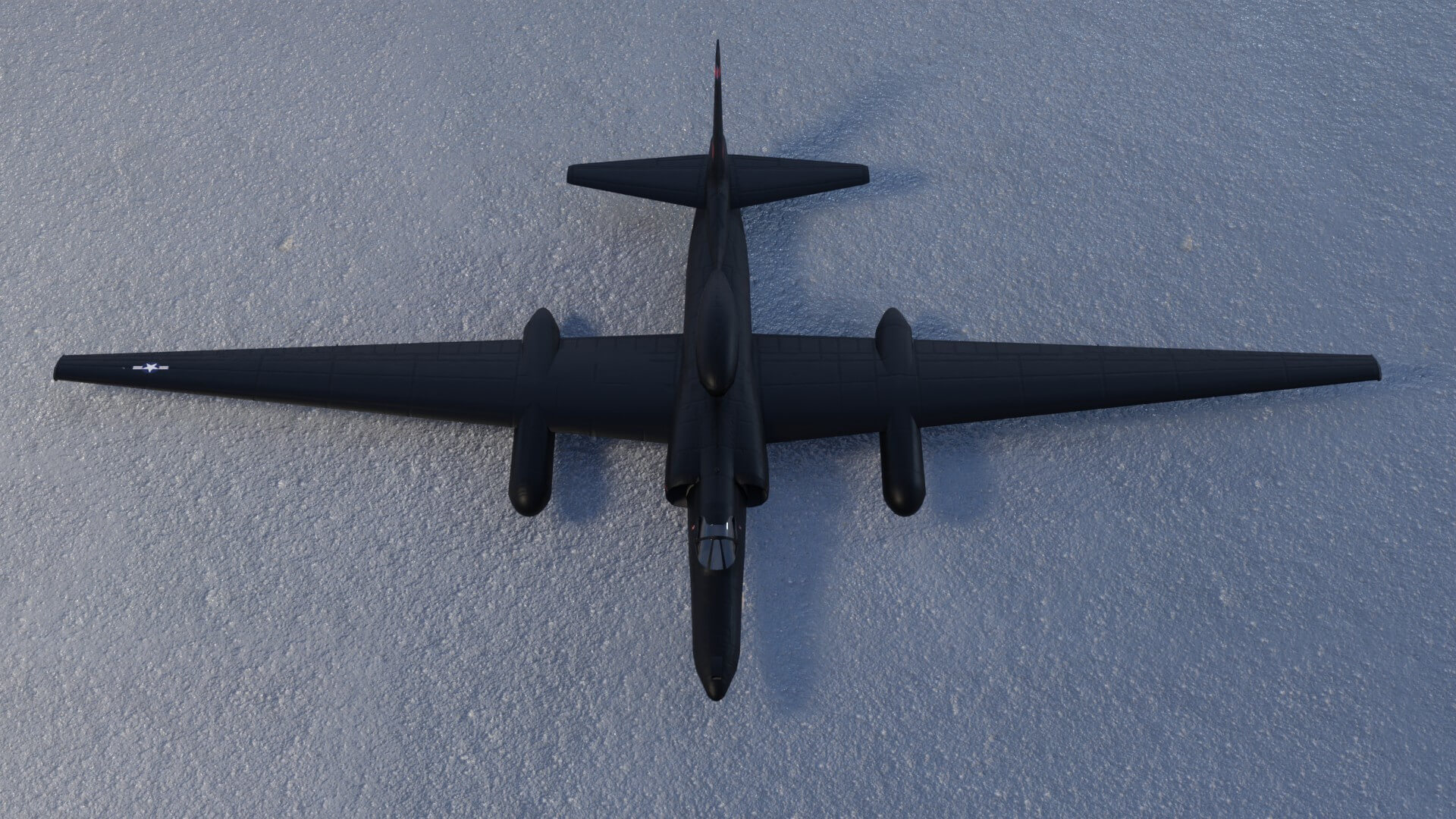 Lockheed U-2S Dragon Lady 3D Model by NETRUNNER_pl