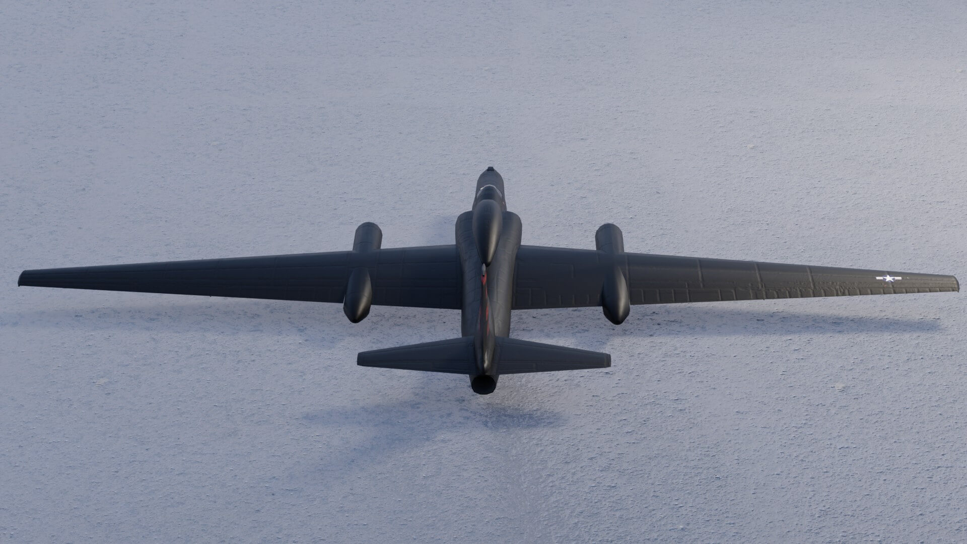 Lockheed U-2S Dragon Lady 3D Model by NETRUNNER_pl