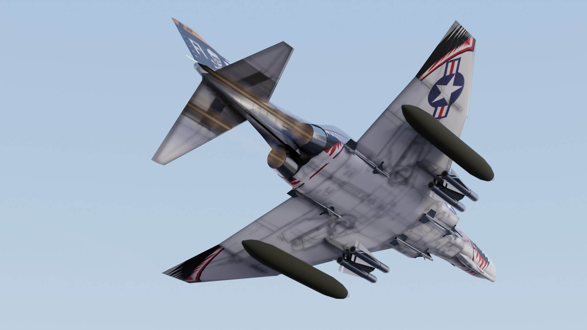 McDonnell Douglas F-4E Phantom 3D Model by NETRUNNER_pl