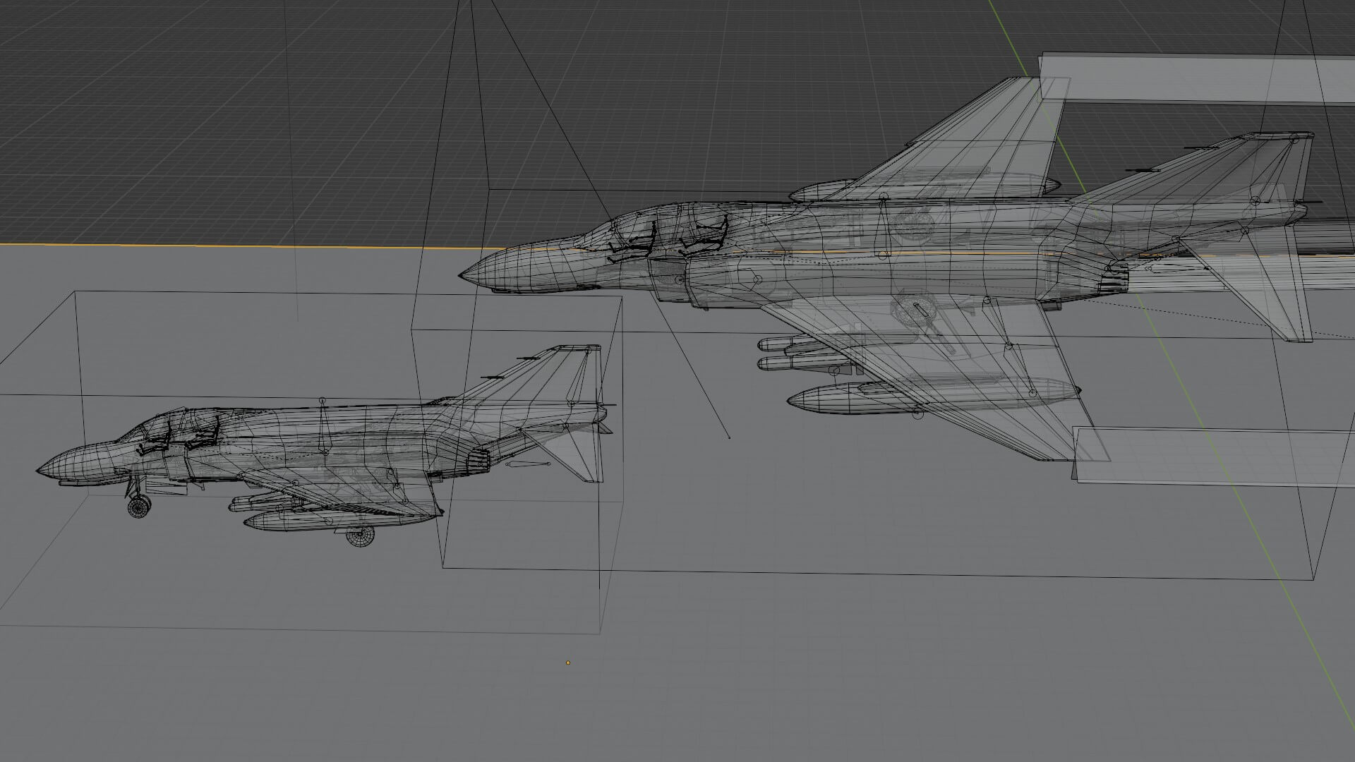 McDonnell Douglas F-4E Phantom 3D Model by NETRUNNER_pl