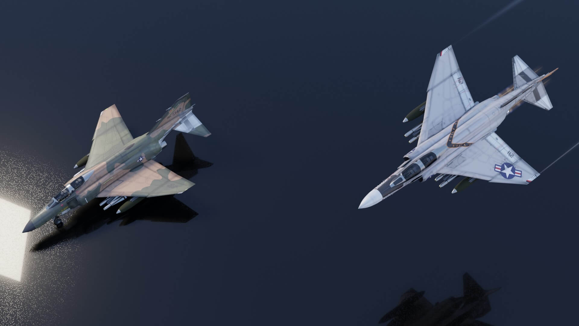 McDonnell Douglas F-4E Phantom 3D Model by NETRUNNER_pl