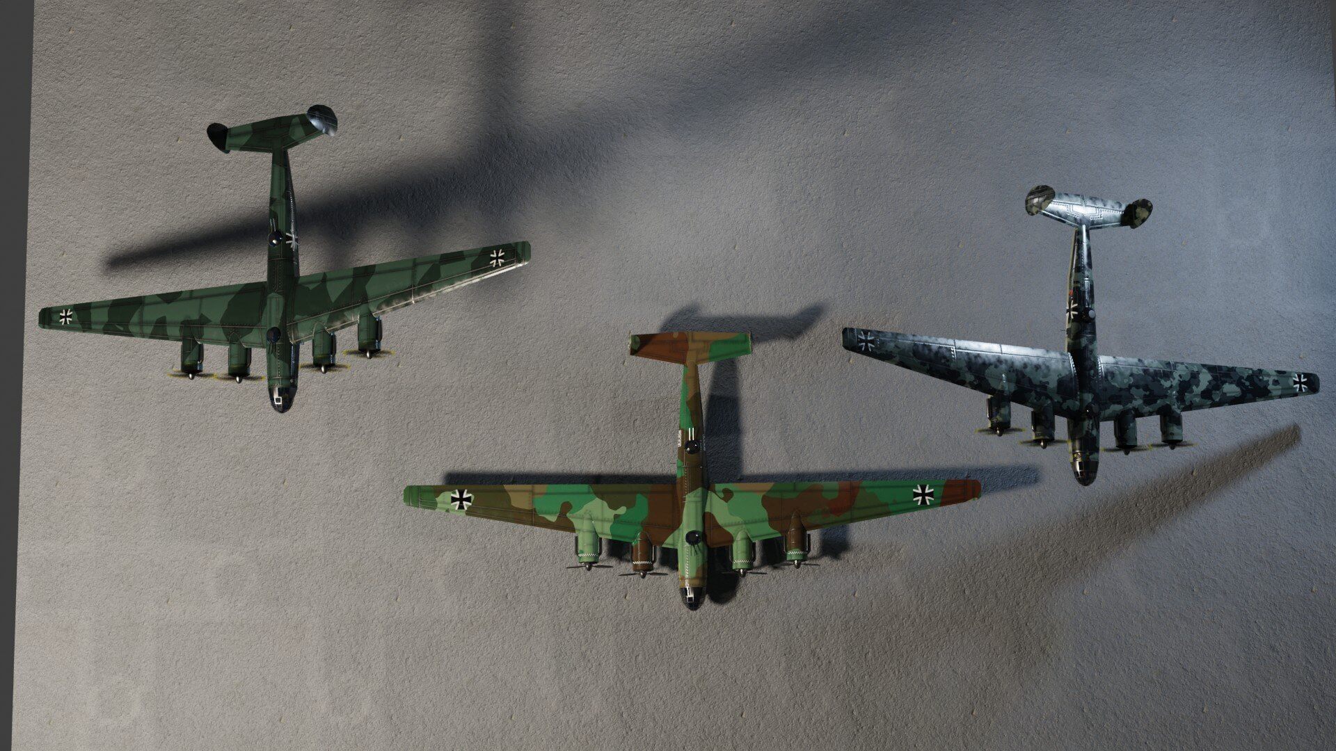 Messerschmitt ME-264 Amerika WW2 Bomber 3D Model by NETRUNNER_pl