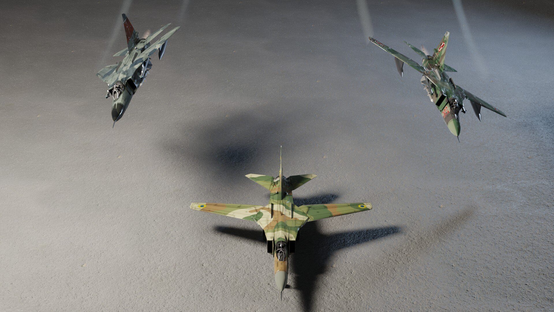 MIG-23 Flogger Jet Fighter 3D Model by NETRUNNER_pl