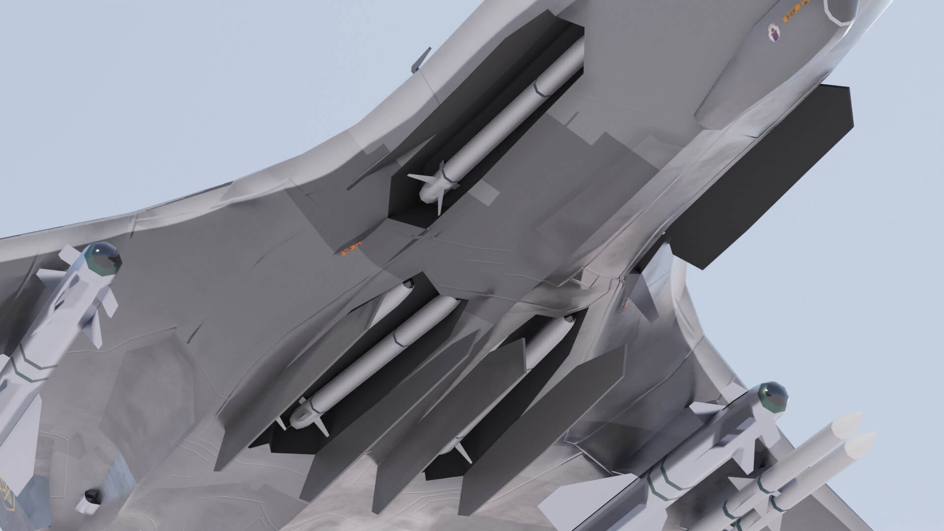 MIG-41 Pak Dp Concept Fighter 3D Model by NETRUNNER_pl
