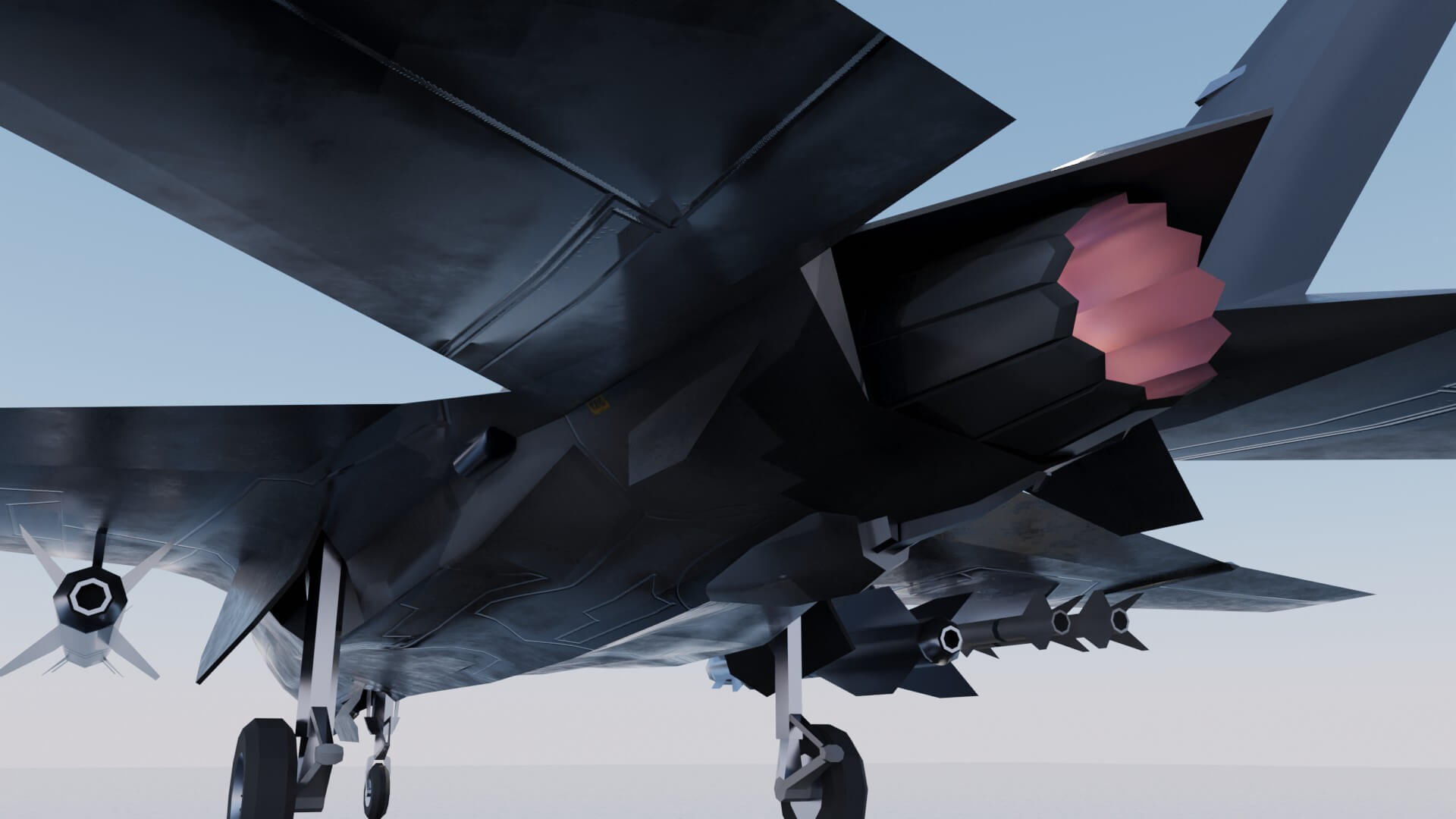 MIG-41 Pak Dp Concept Fighter 3D Model by NETRUNNER_pl