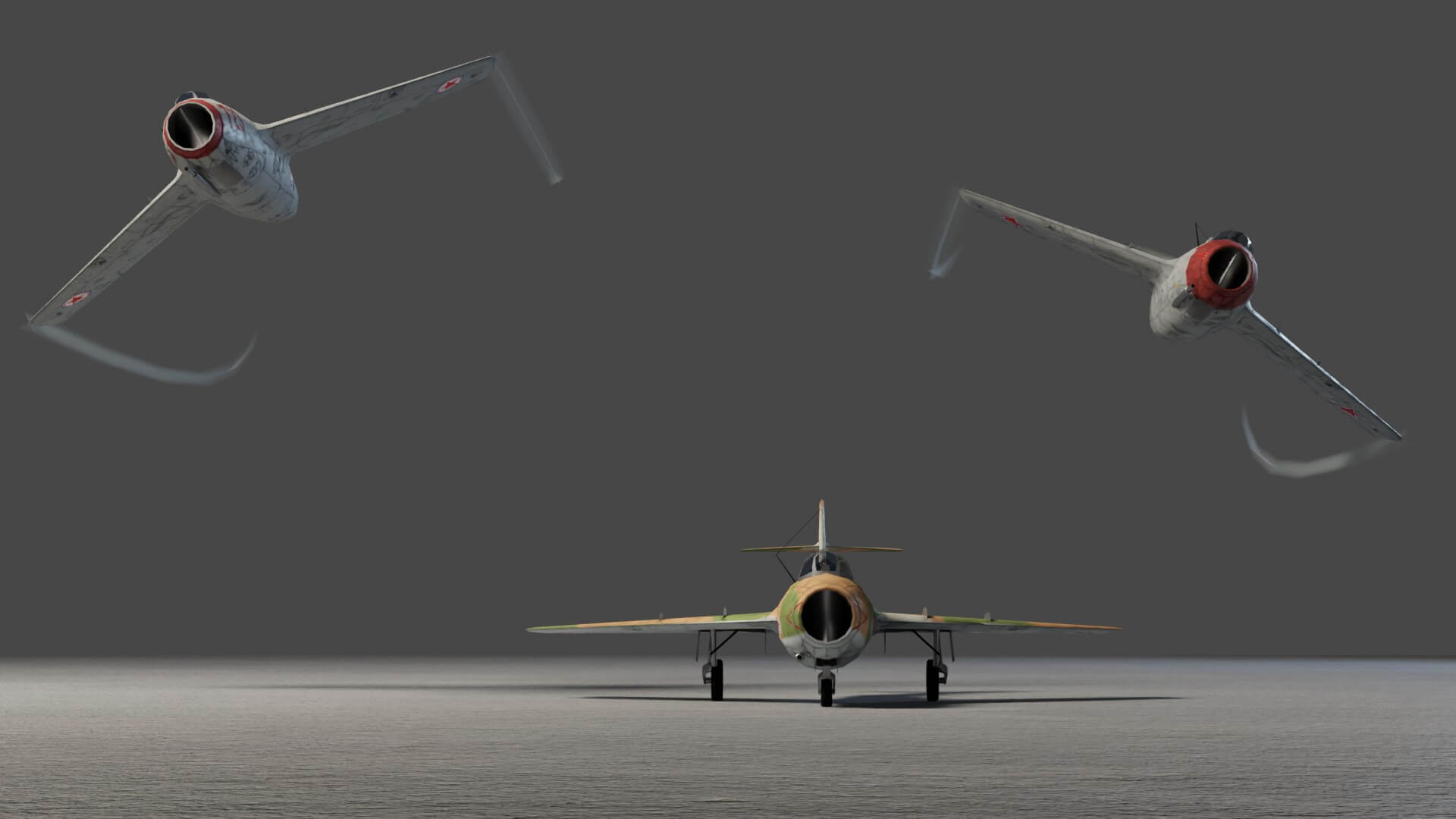 Mikoyan-Gurevich MIG-15 Fagot 3D Model by NETRUNNER_pl