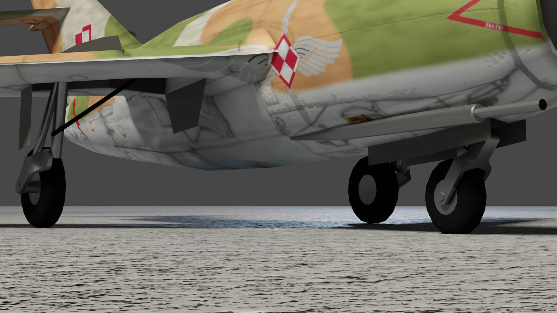 Mikoyan-Gurevich MIG-15 Fagot 3D Model by NETRUNNER_pl