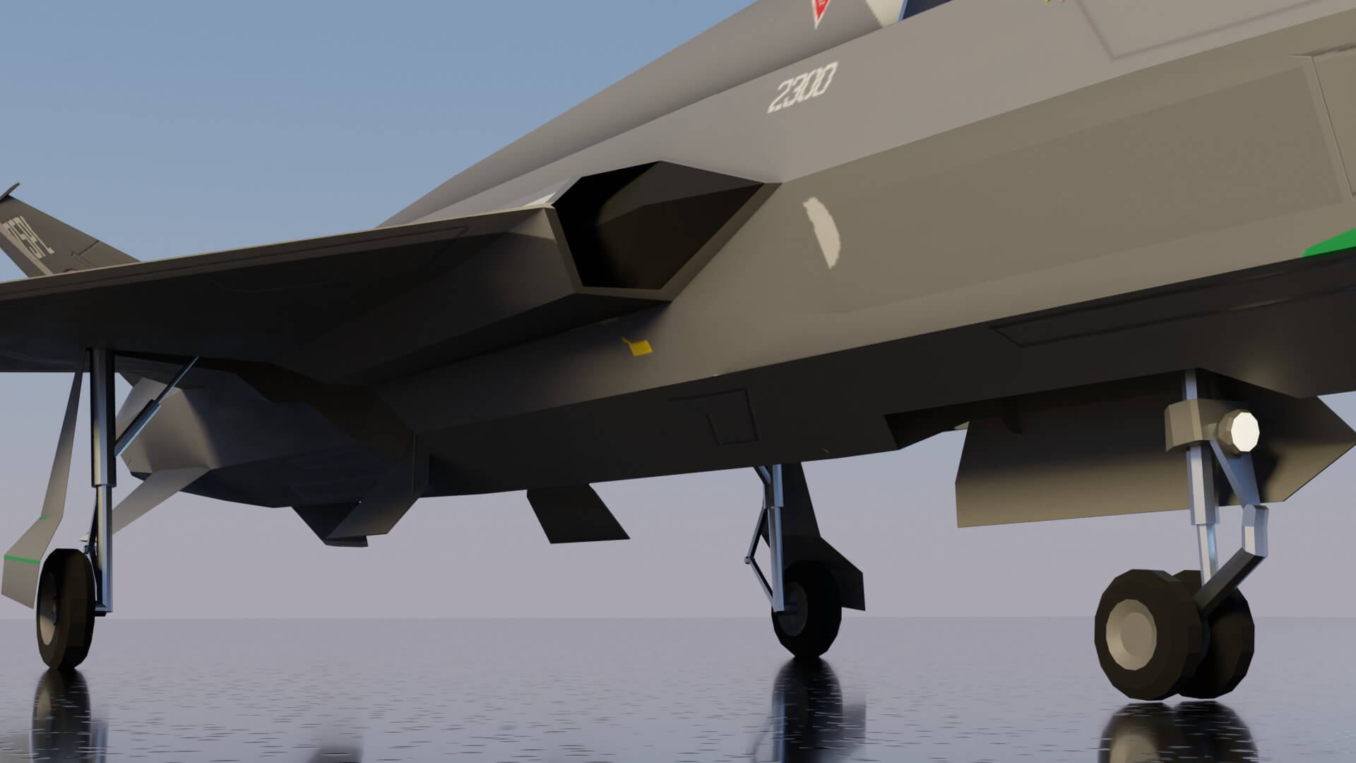 Mikoyan-Gurevich Mig-X21 Fishbone 3D Model by NETRUNNER_pl