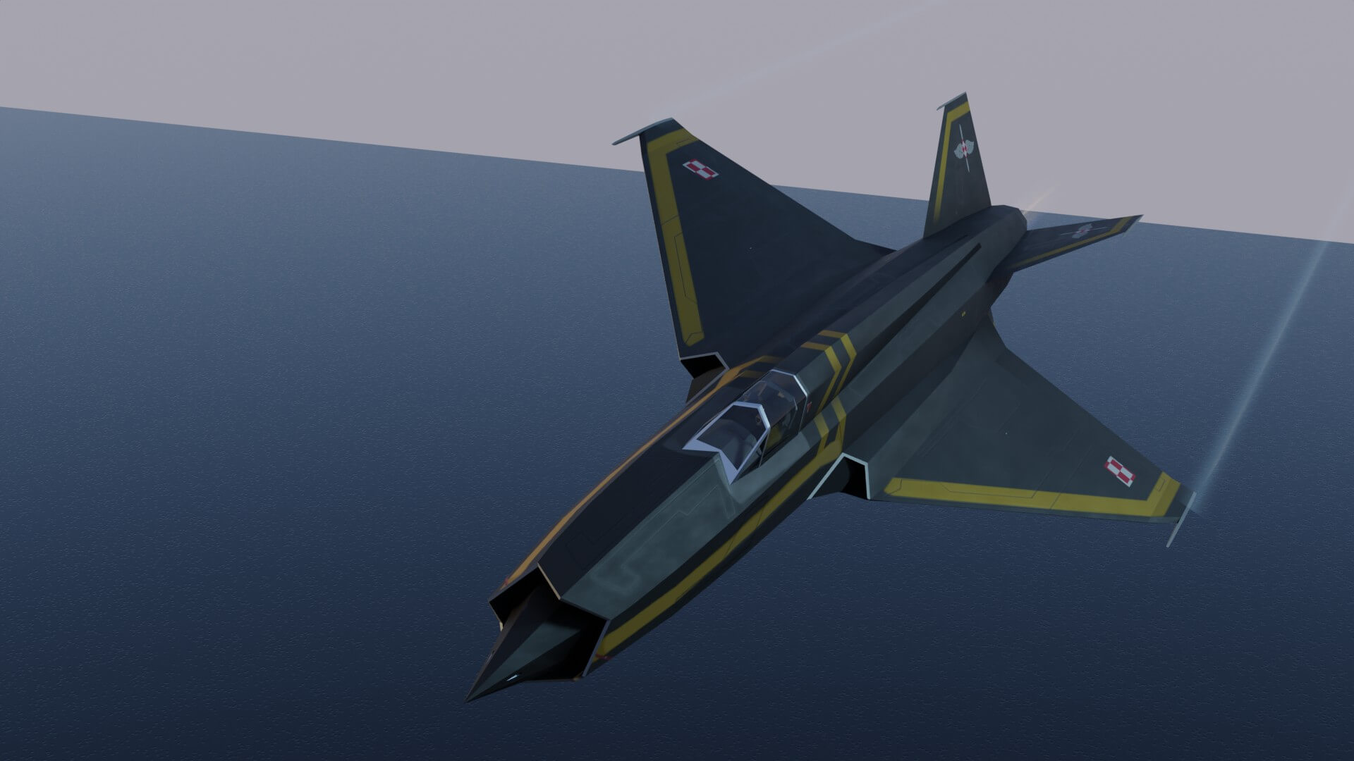 Mikoyan-Gurevich Mig-X21 Fishbone 3D Model by NETRUNNER_pl