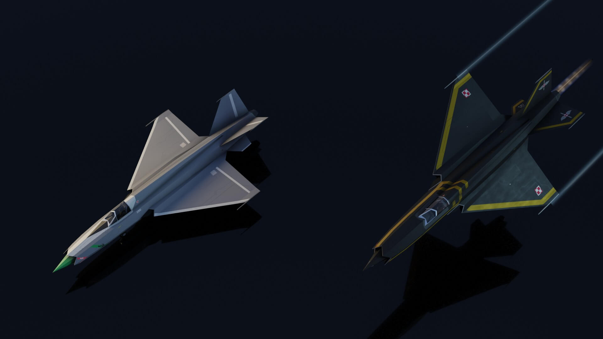 Mikoyan-Gurevich Mig-X21 Fishbone 3D Model by NETRUNNER_pl
