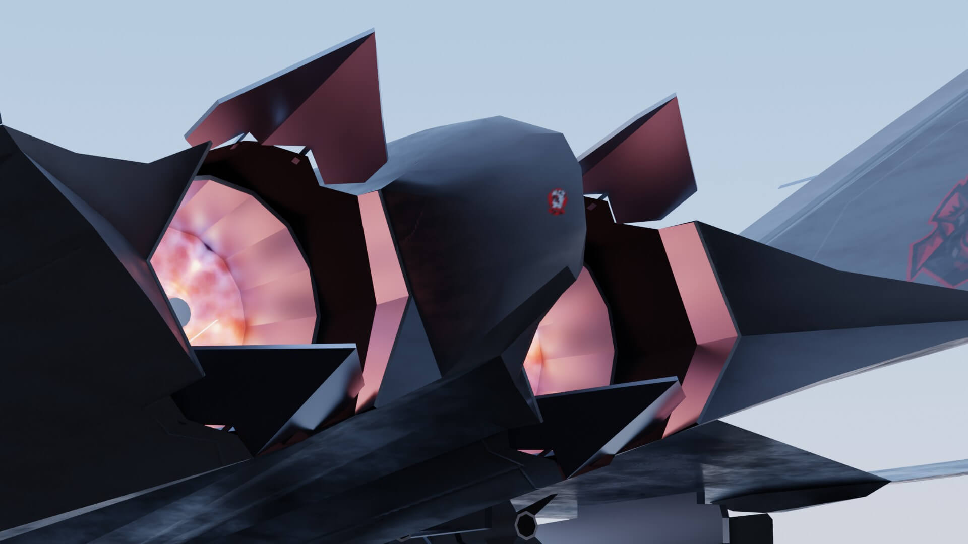 Mitsubishi F-3 F-X Godzilla 3D Model by NETRUNNER_pl