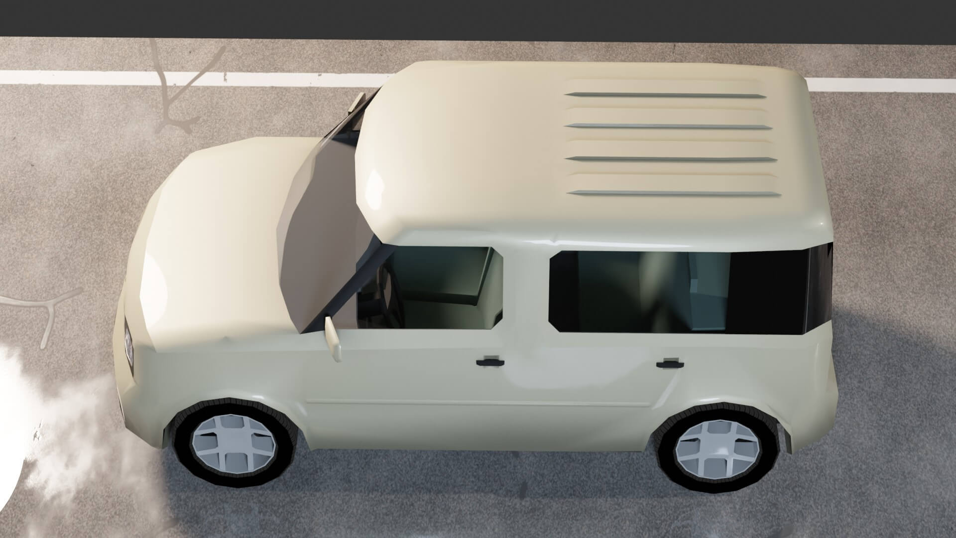 Nissan Cube 2nd Gen - 3D Model by NETRUNNER_pl