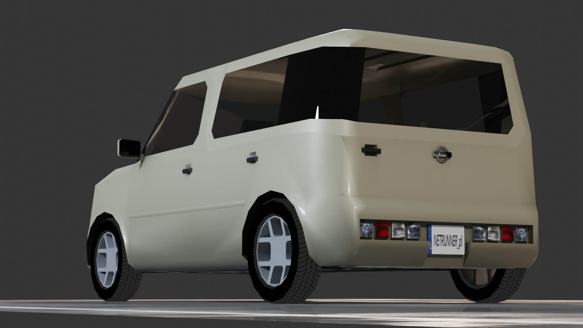 Nissan Cube 2nd Gen - 3D Model by NETRUNNER_pl