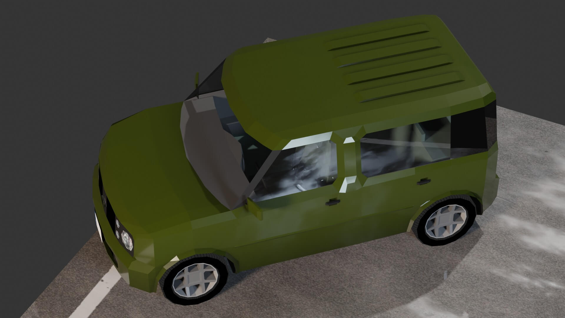 Nissan Cube 2nd Gen - 3D Model by NETRUNNER_pl