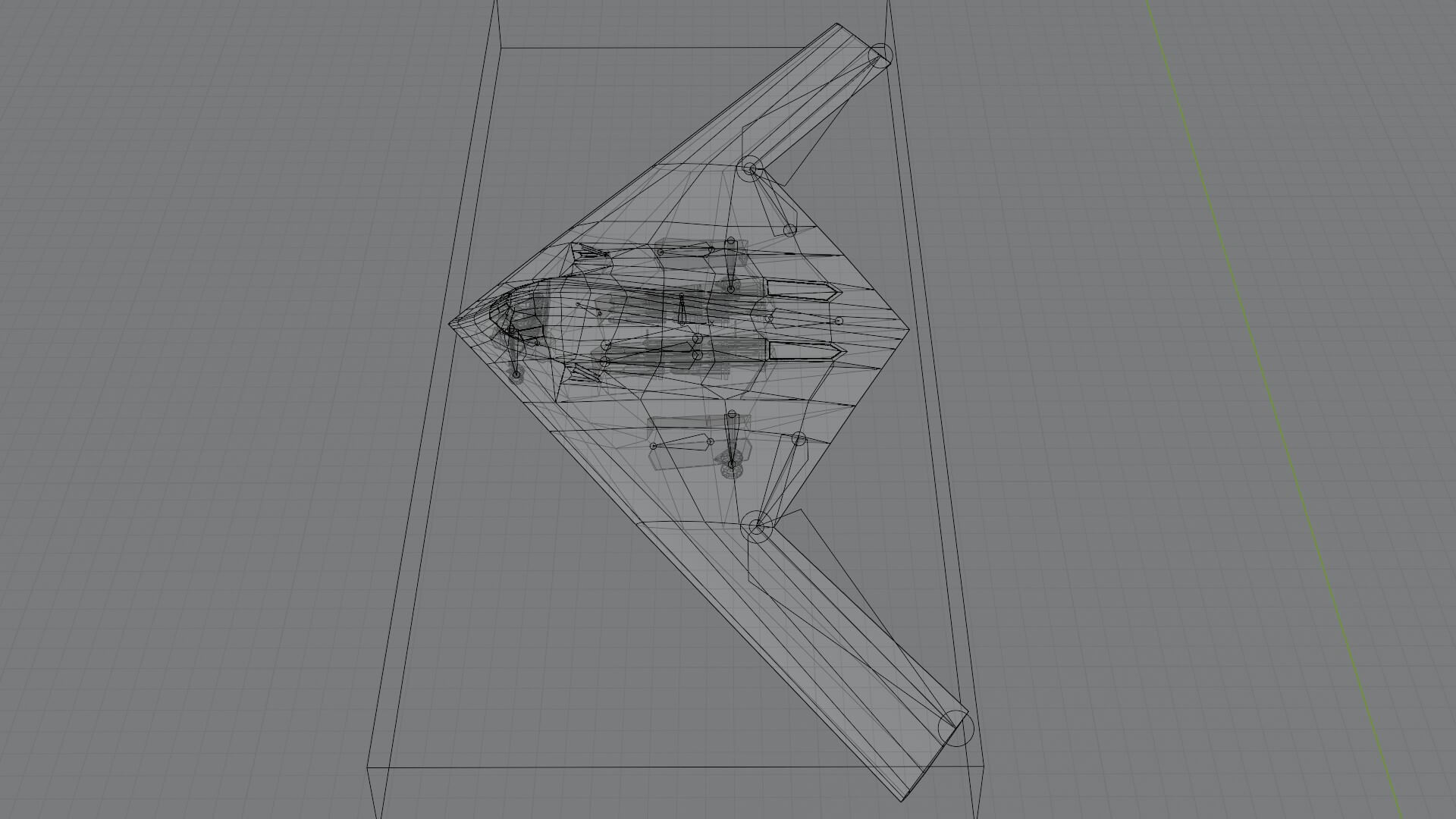 Northrop Grumman B-21 Raider 3D Model by NETRUNNER_pl